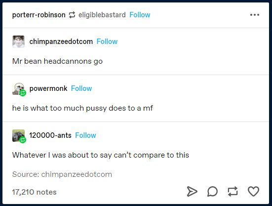 Mr. Bean headcanons | Scrolller