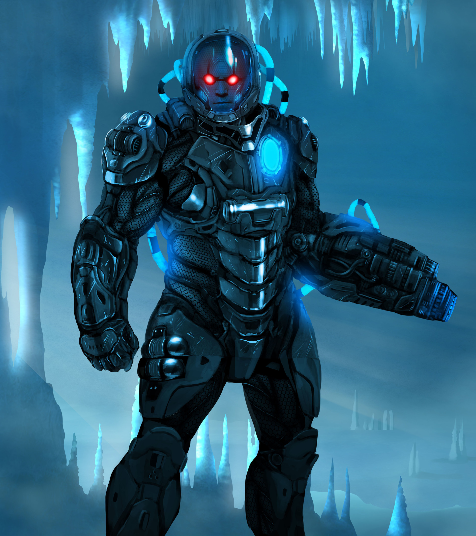 Mr Freeze by Kyle Mjoen | Scrolller