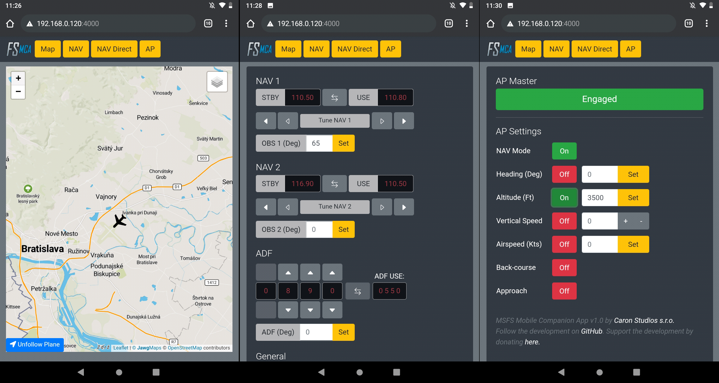MSFS Mobile Companion App - Map, NAV, AP and more [New Freeware ...