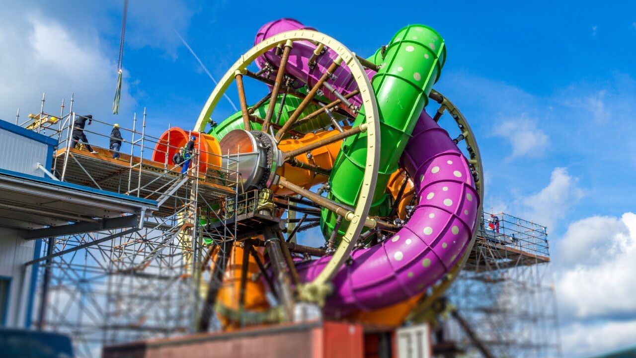 MT OLYMPUS IS INSTALLING A SLIDE WHEEL IN 2021!!!!!!!!! | Scrolller