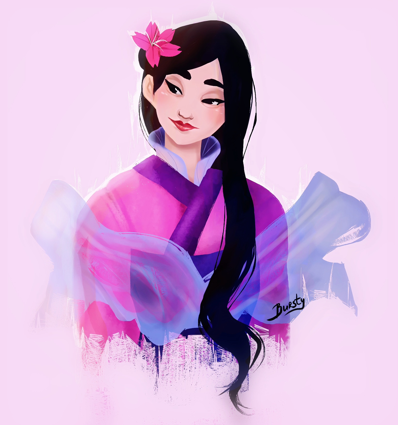 Mulan Fanart Scrolller