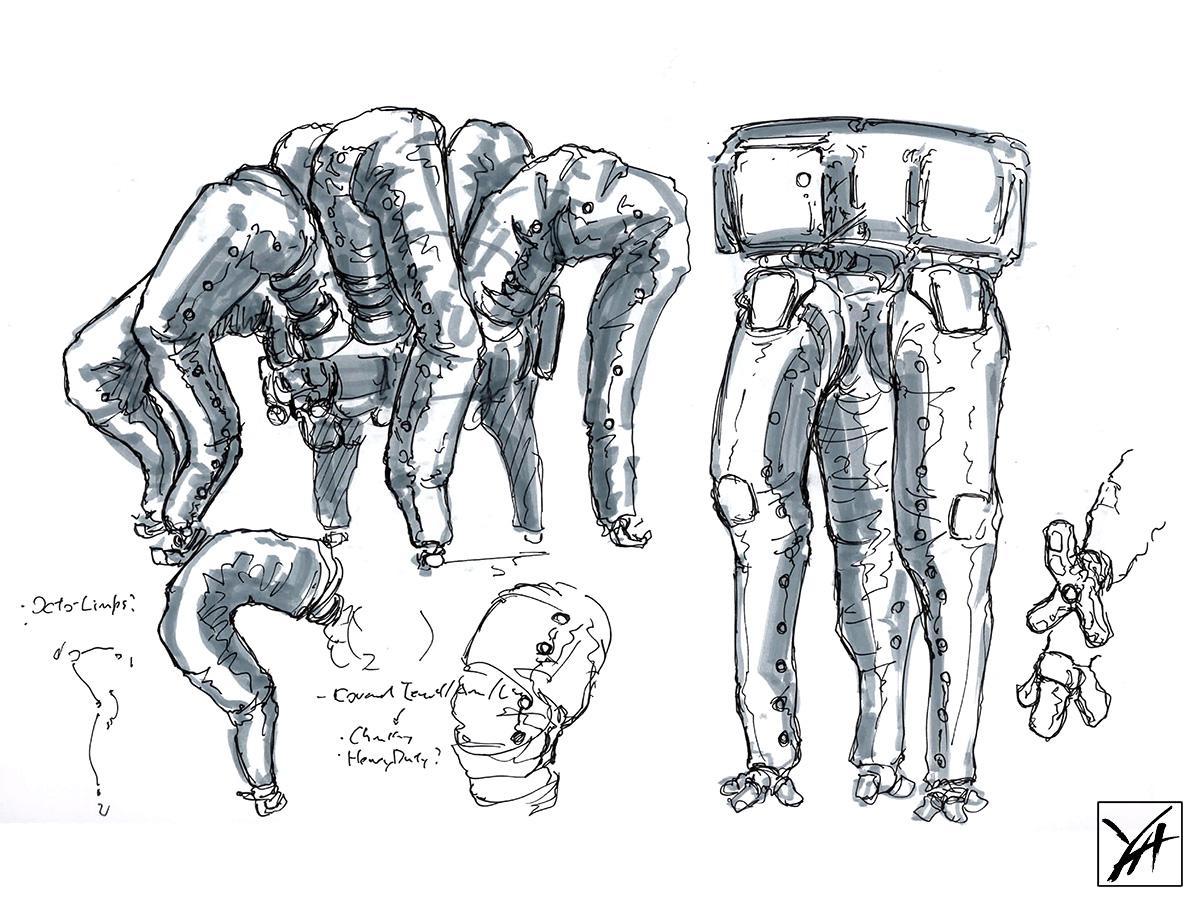 MultiLegs-Sketchbook 2019 | Scrolller
