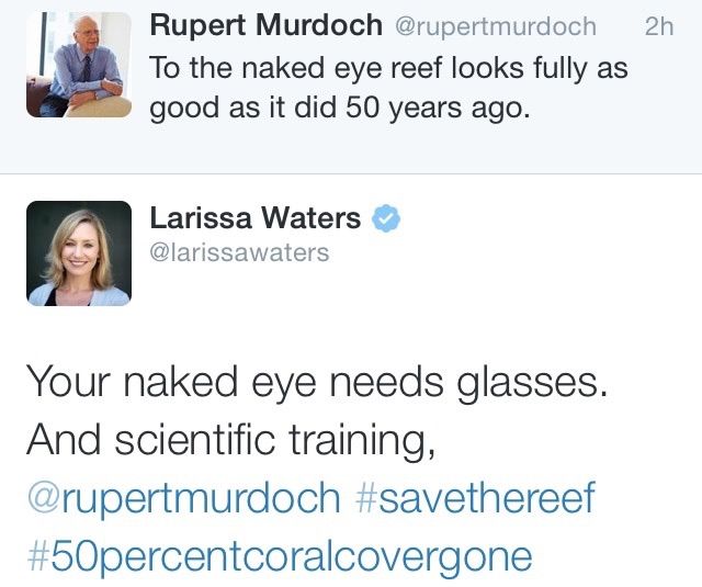 Murdoch on the reef | Scrolller