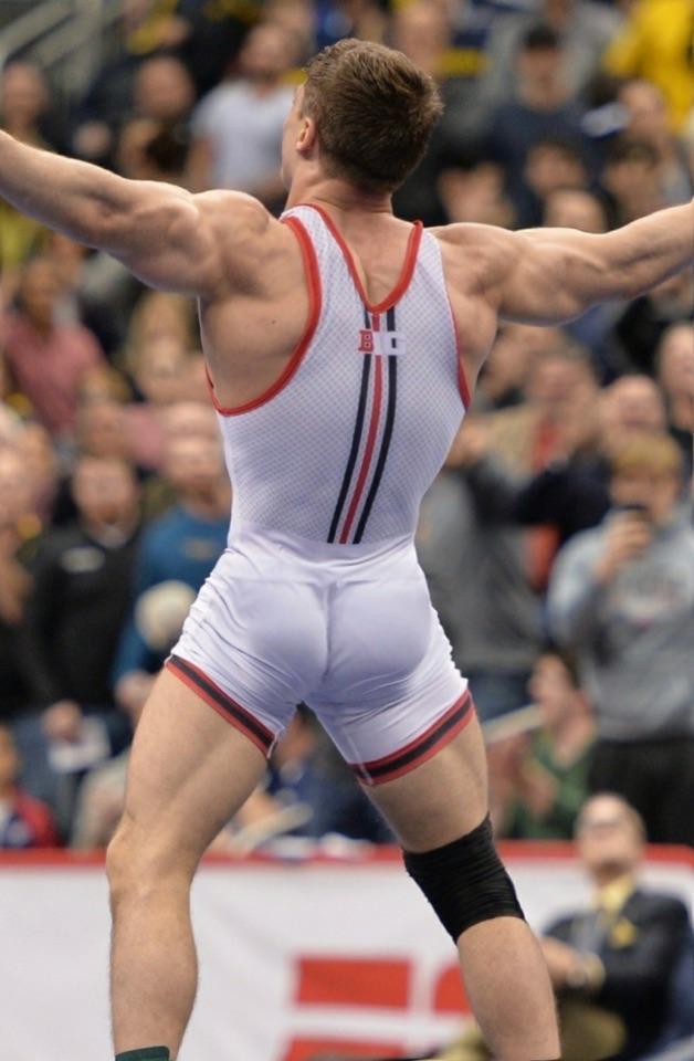 Muscular wrestler ... | Scrolller