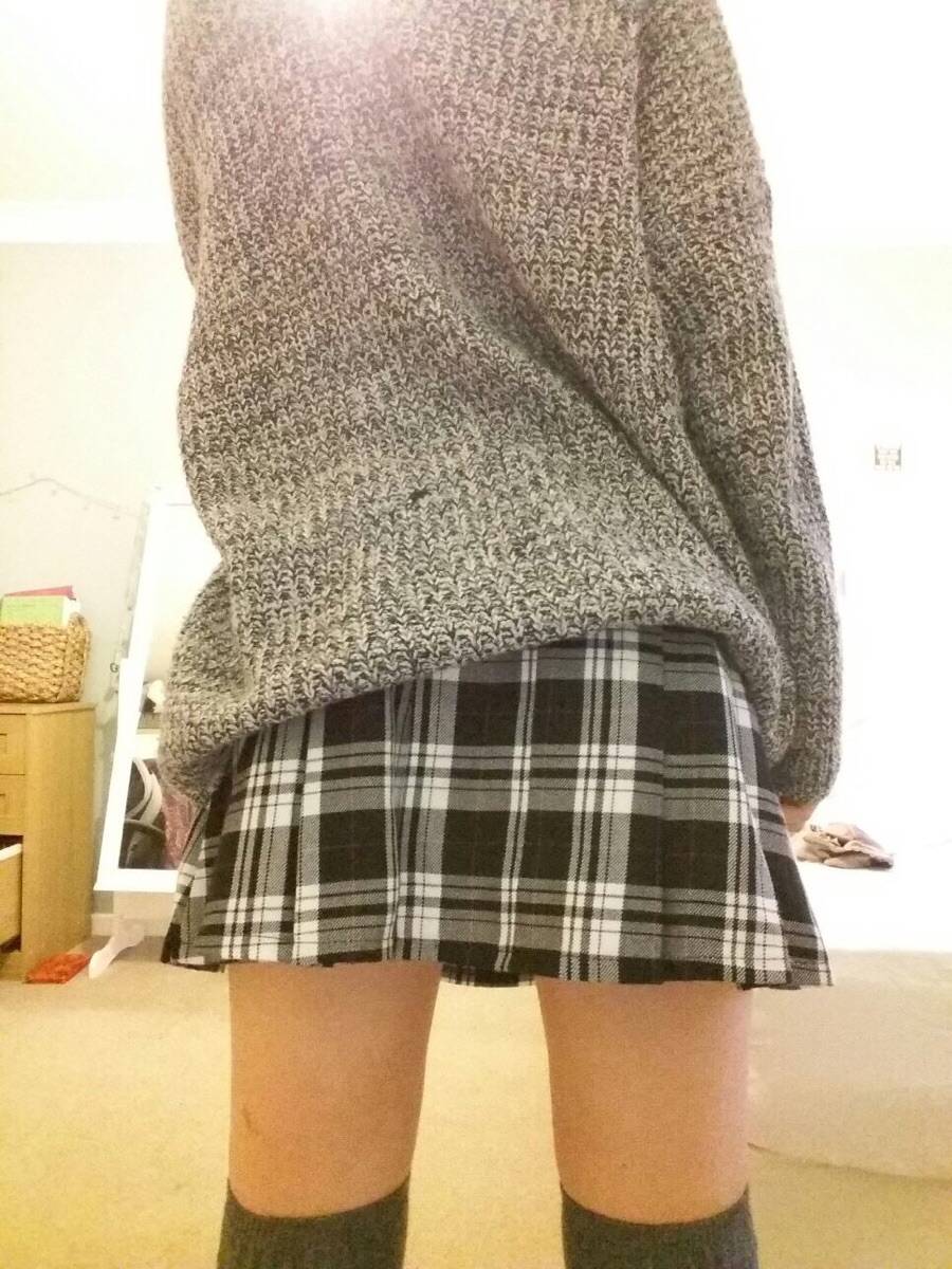 My 18yo gf in plaid | Scrolller