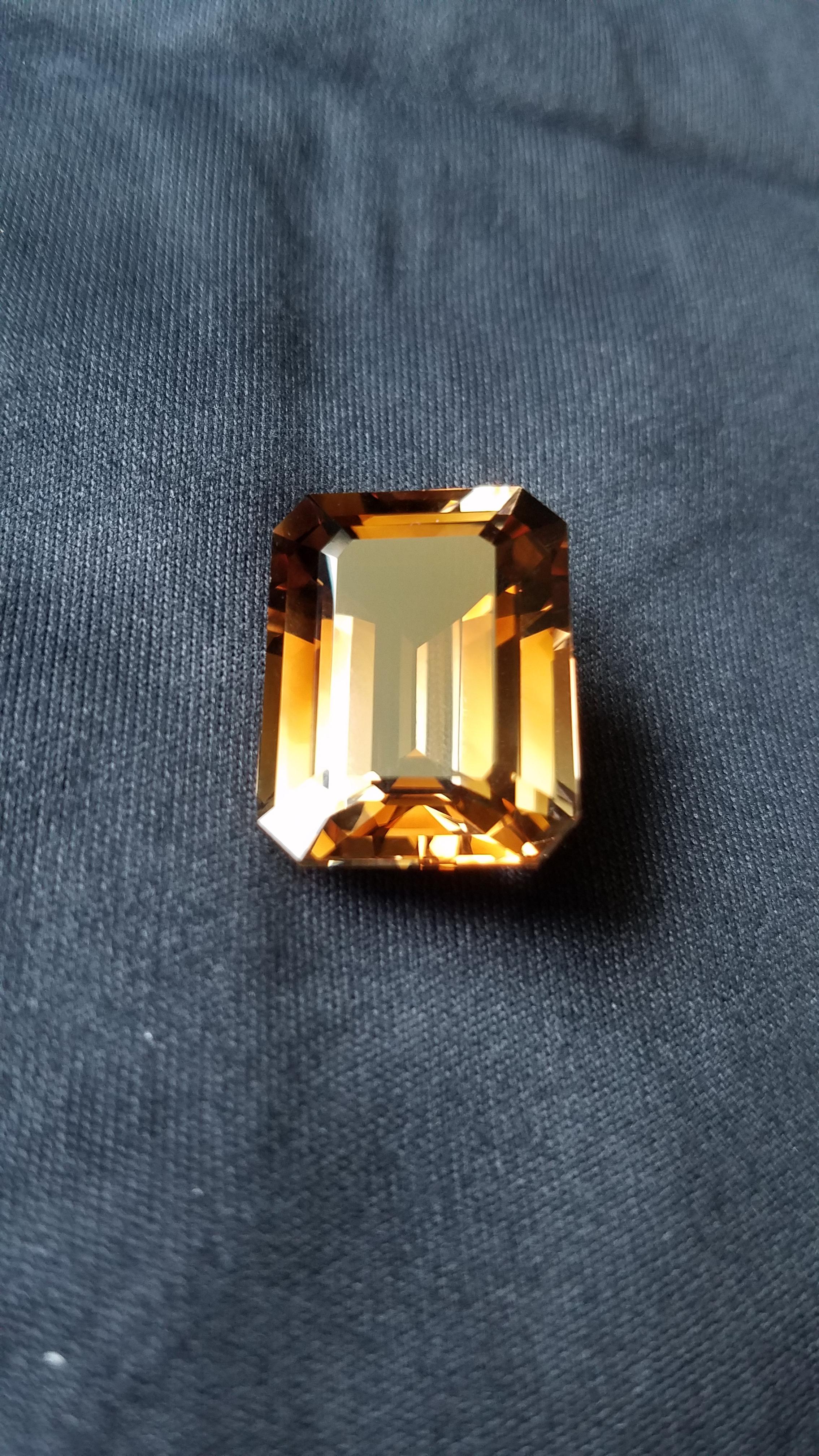 My 26ct Imperial topaz | Scrolller