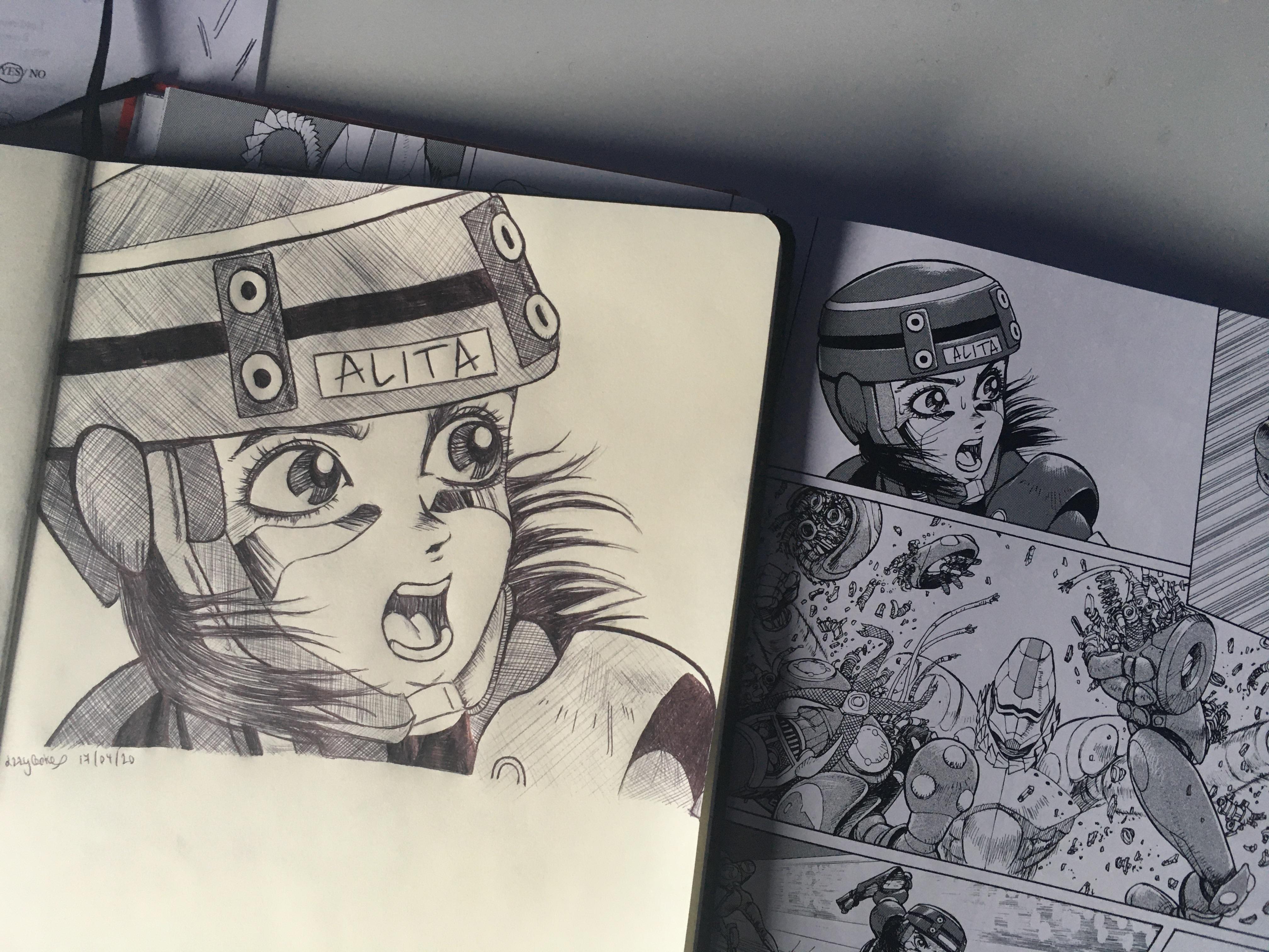 My Alita drawing | Scrolller