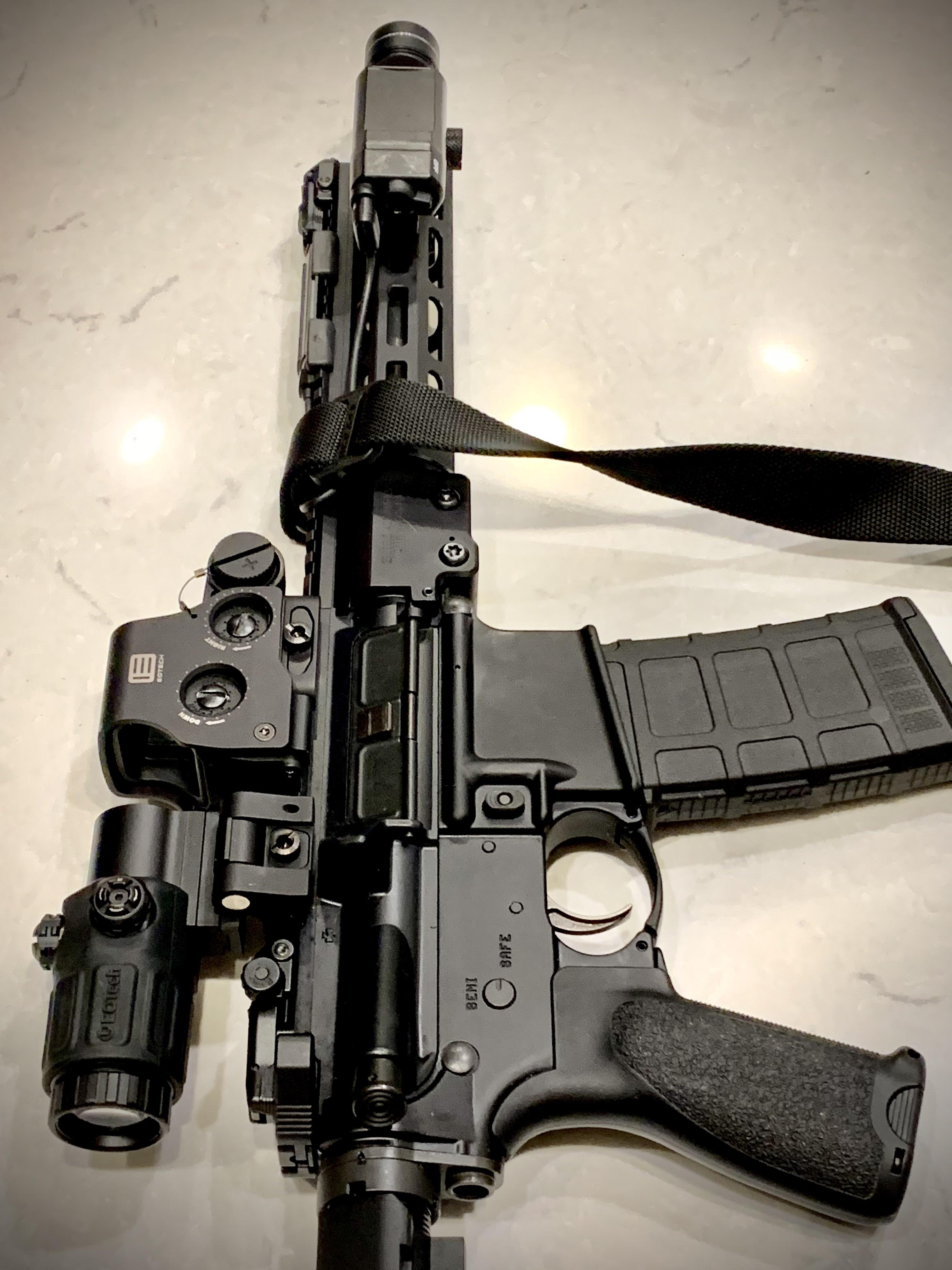 My AR-15 pistol - Updated all parts to black, was FDE | Scrolller