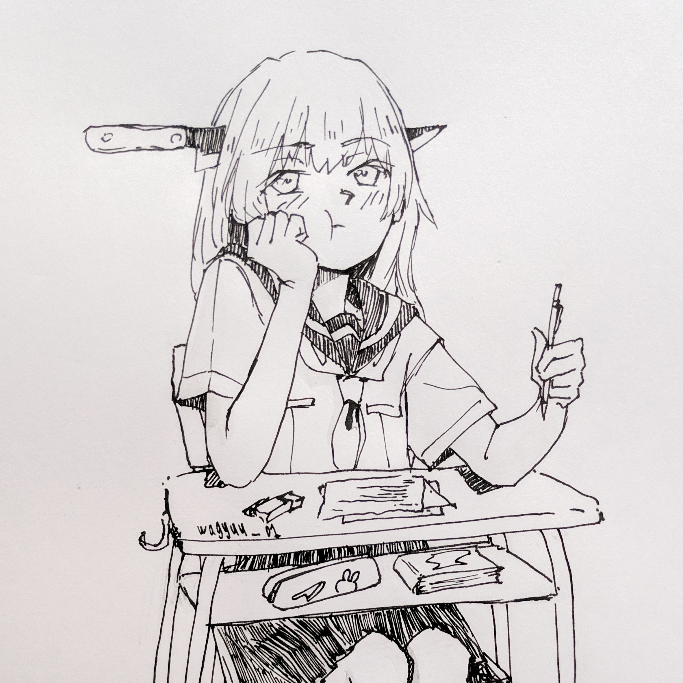 My art. Pls follow @wagyuu_01, I'd appreciate all your support!! | Scrolller