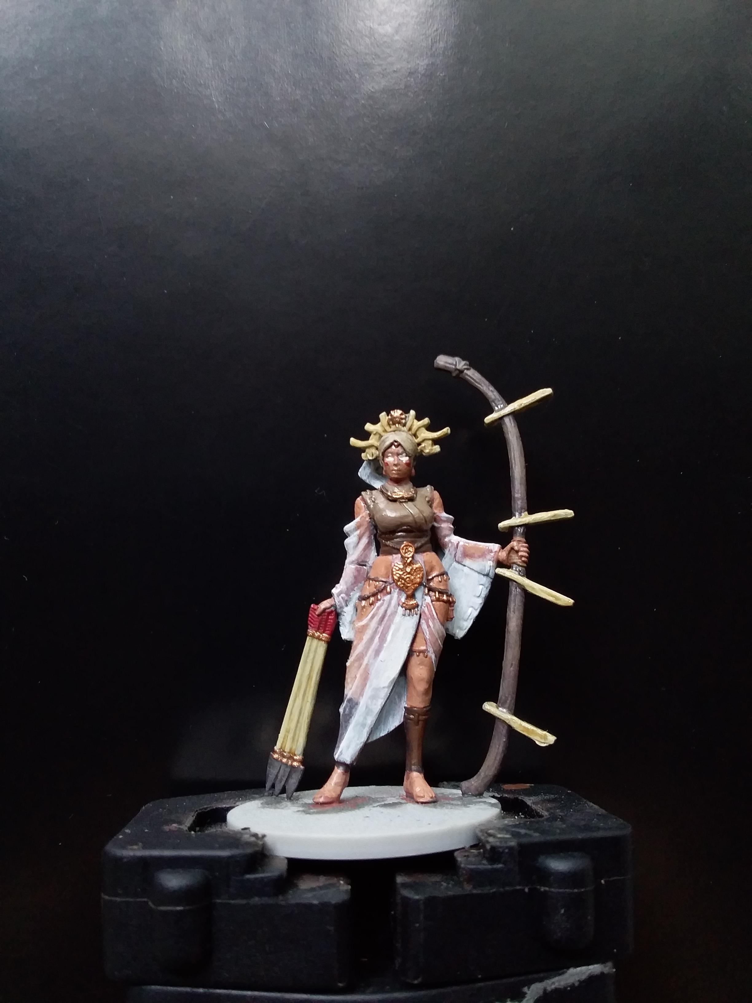 My attempts at sheer/transparent cloth.. tabletop ready but not gonna win any awards anytime ...