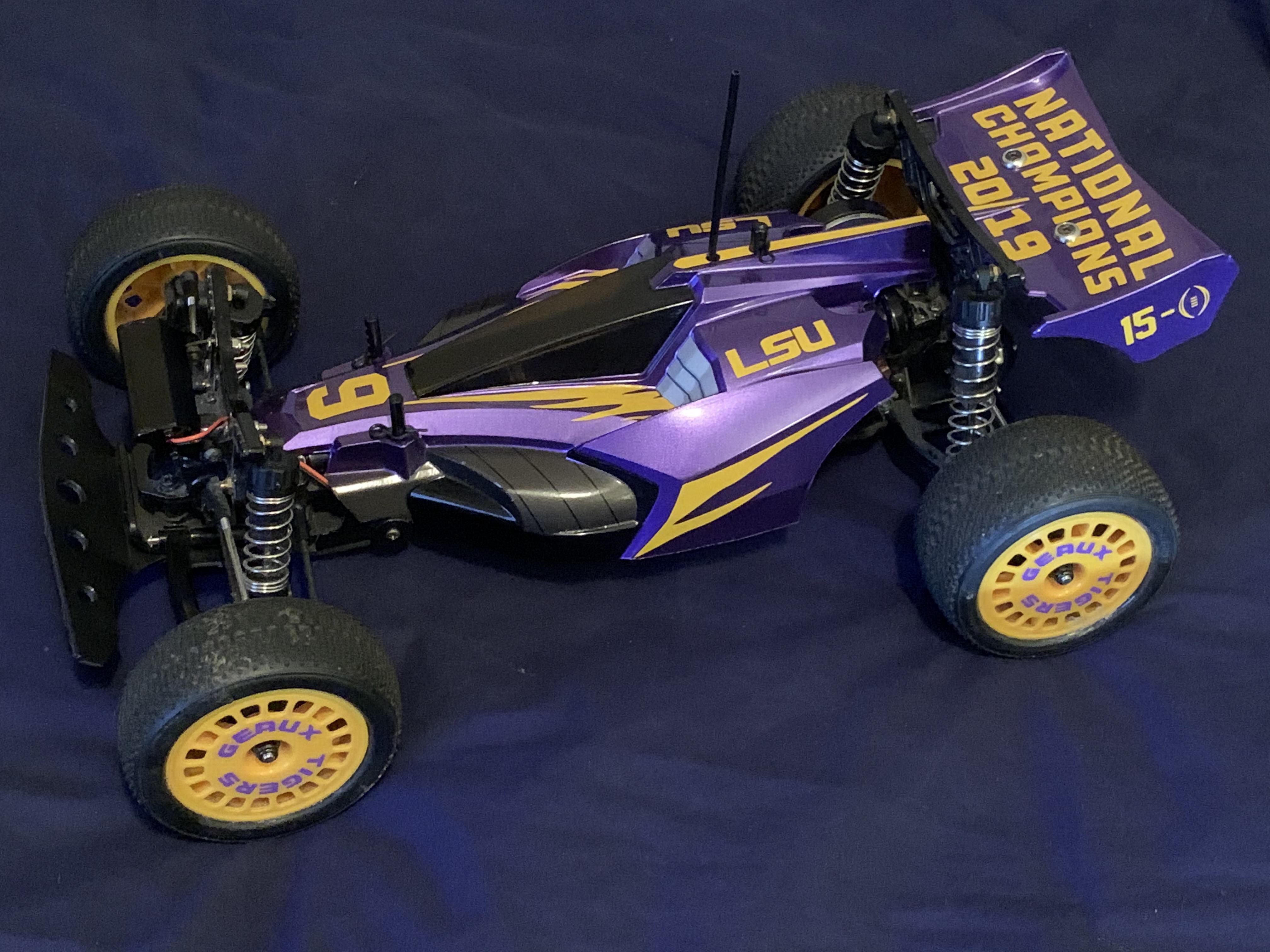 My Avante Mk II with new custom LSU decals | Scrolller