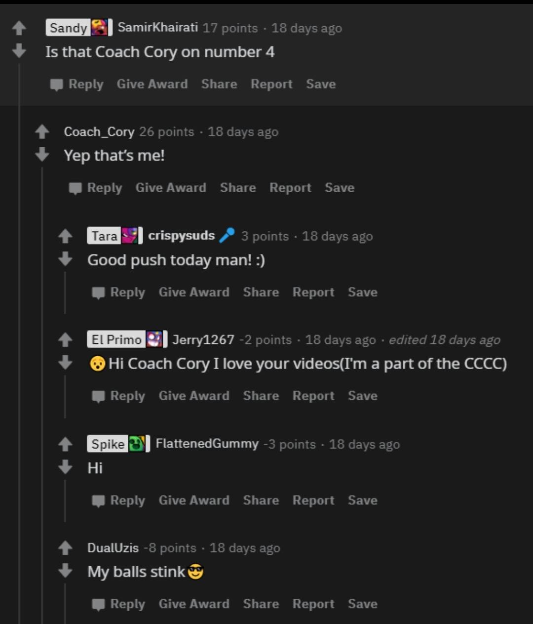 My balls stink | Scrolller