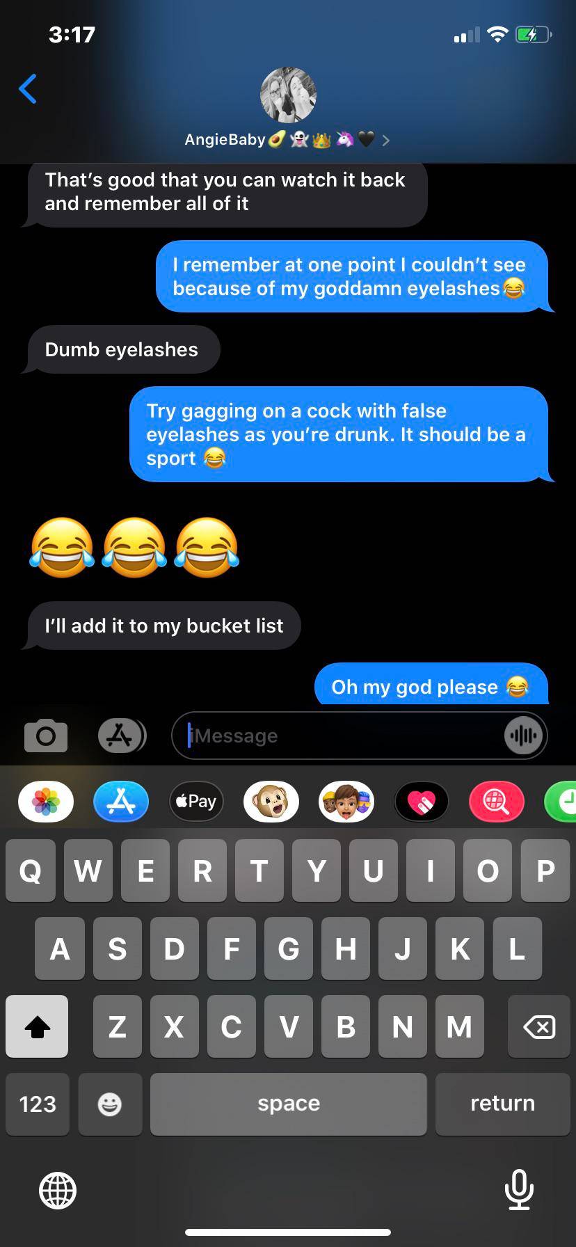 My best friend and I have completely normal conversations 😂 | Scrolller