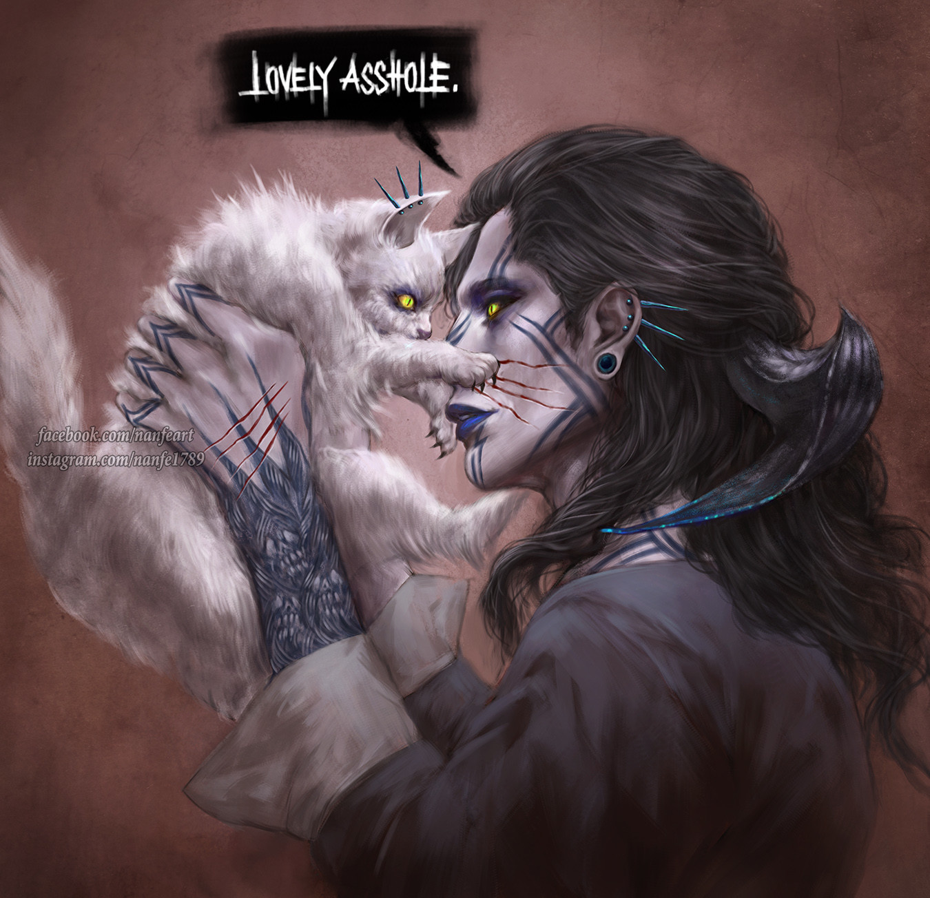 My Cat is an Ass by Nan Fe | Scrolller