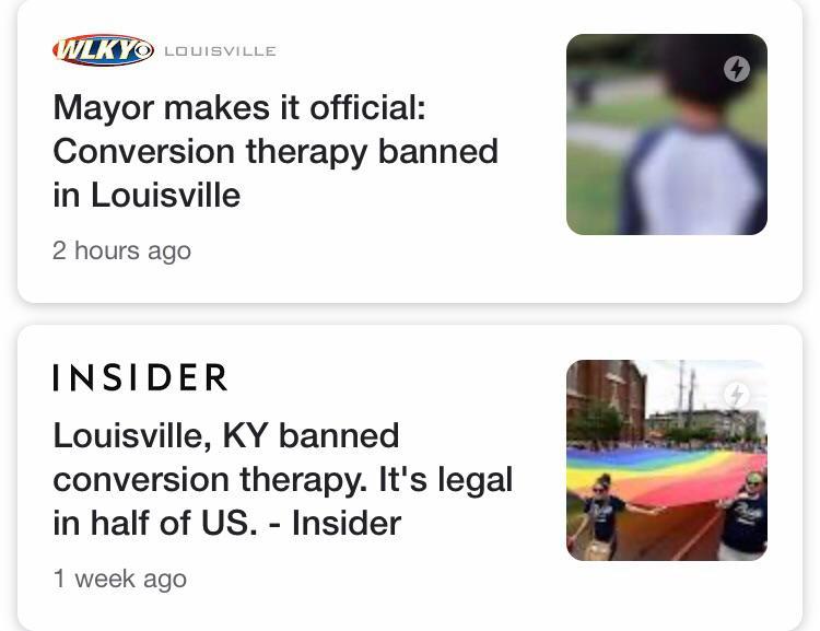 My city just banned conversion therapy! | Scrolller