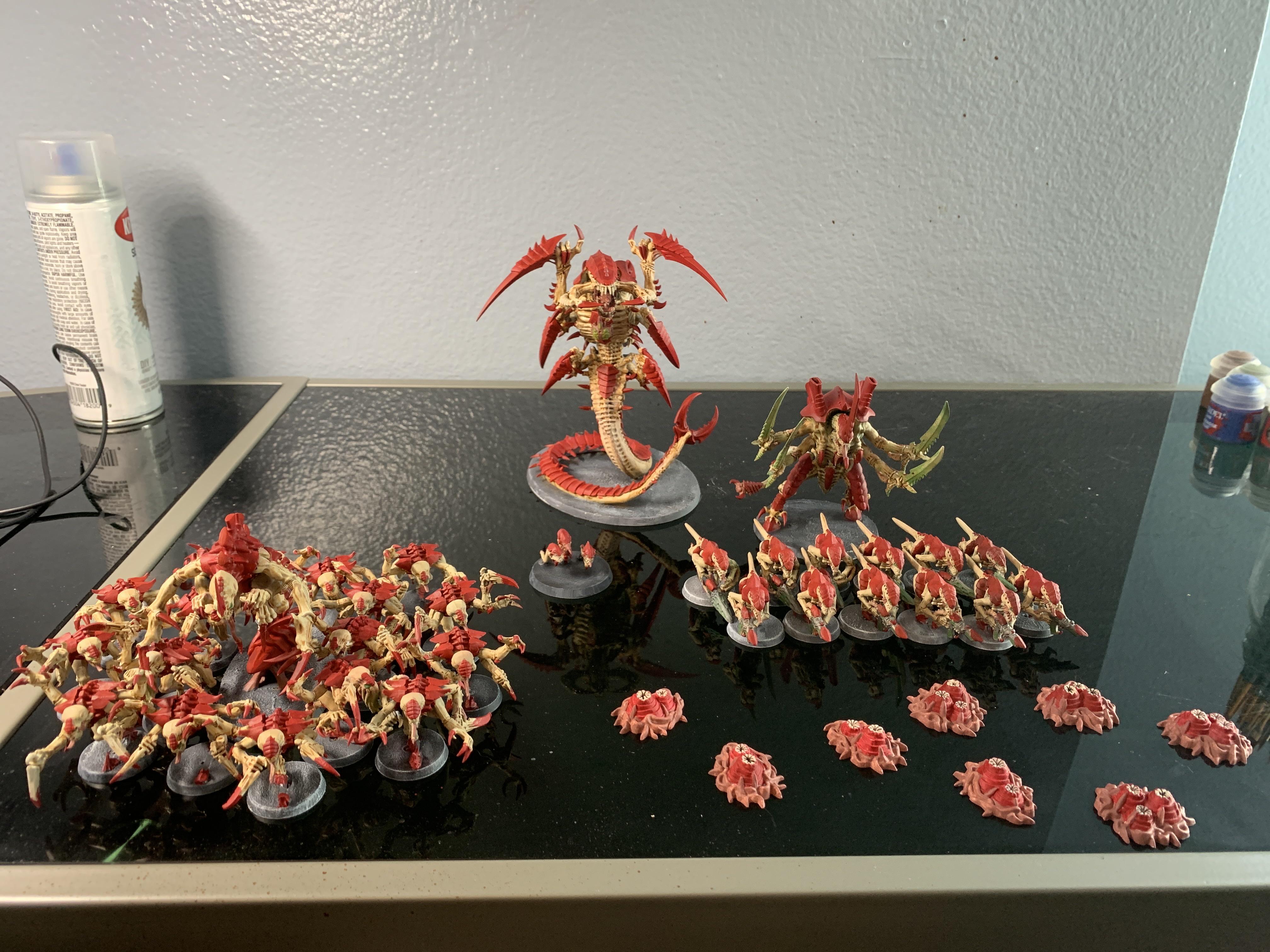 My complete starter Tyranid army! | Scrolller