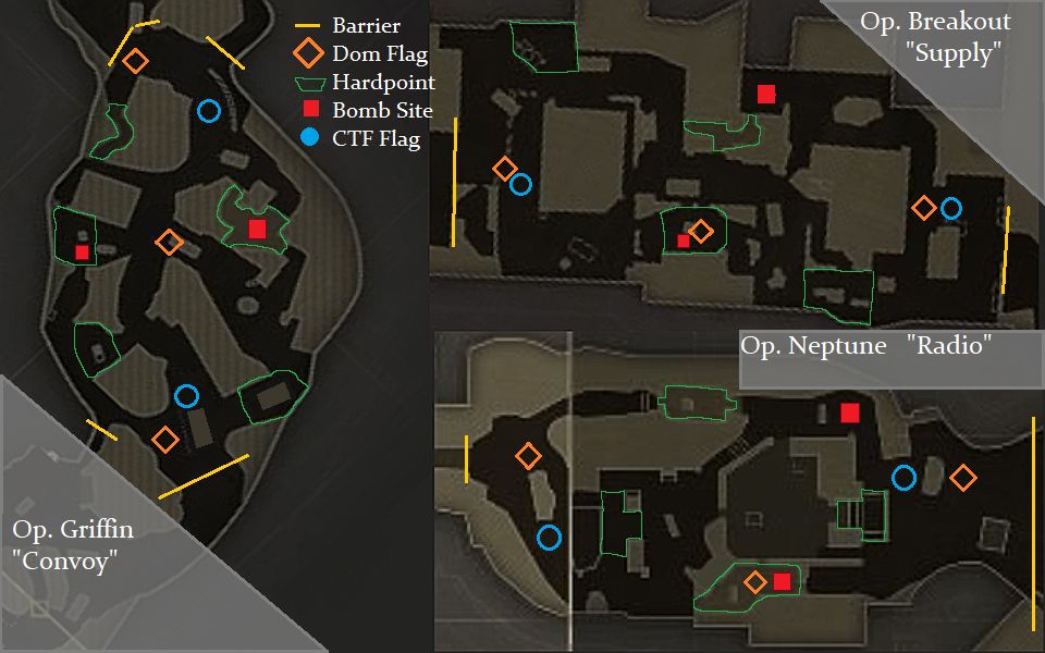 My concept for sections of war maps being regular MP maps. | Scrolller