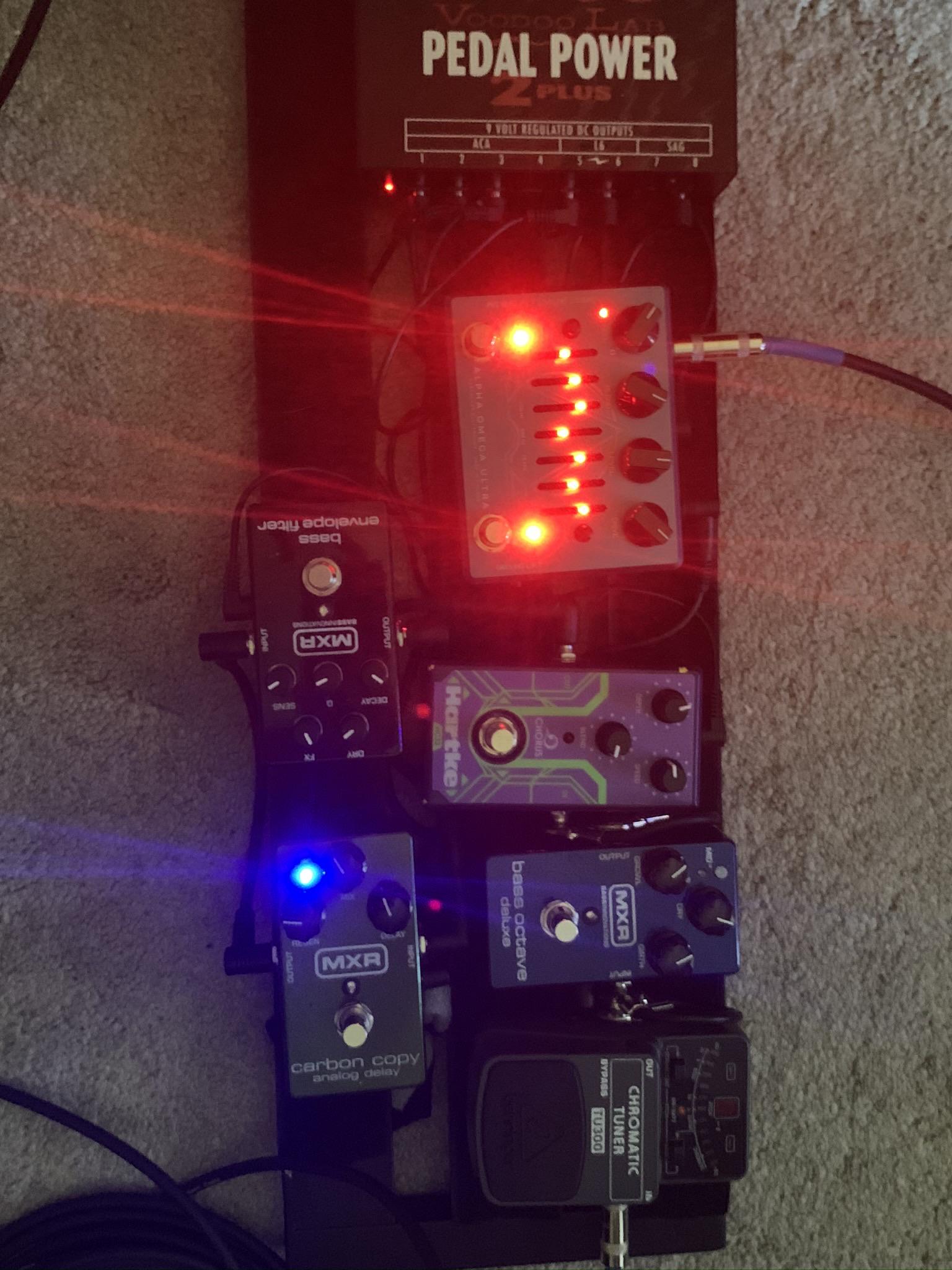 My current pedalboard. | Scrolller