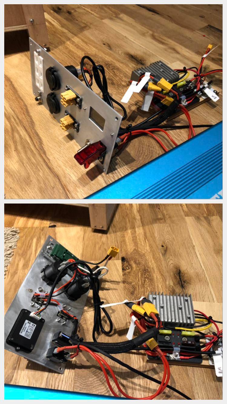 My custom electronics for my solar “generator” build... | Scrolller