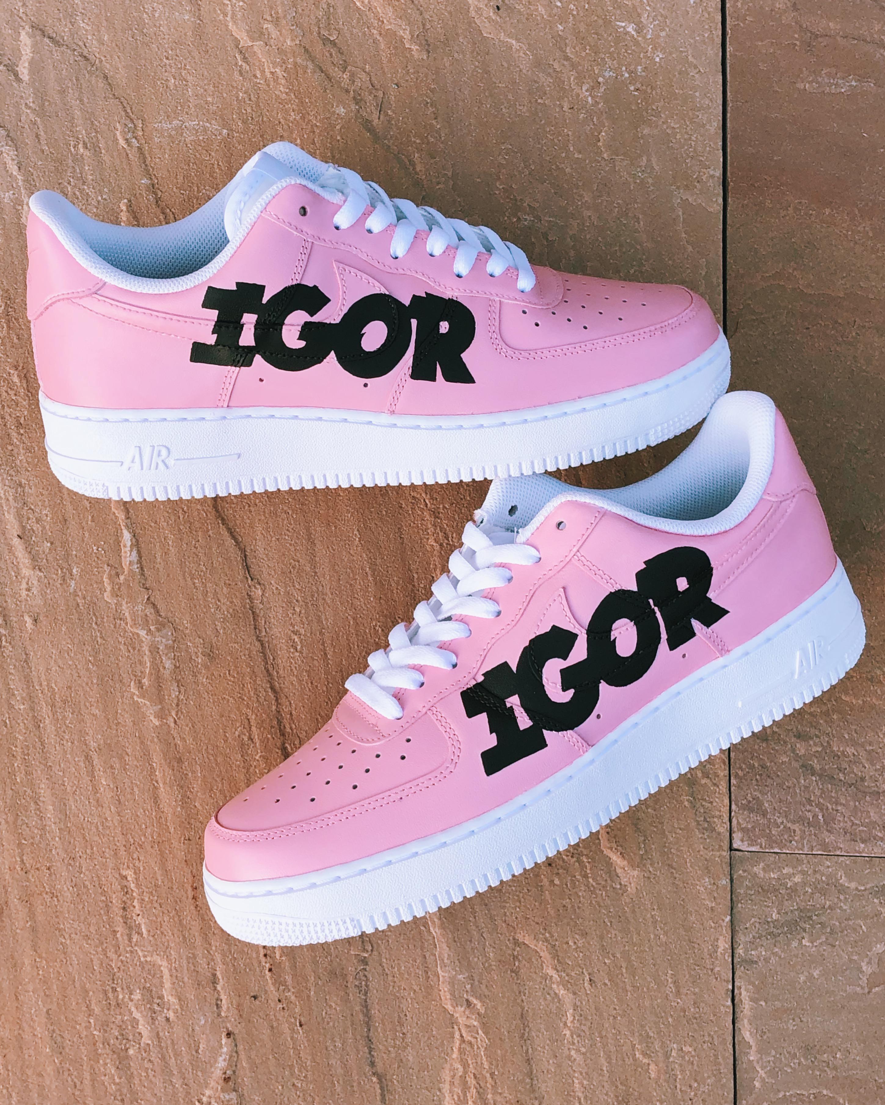 My custom IGOR Air Force 1s | Scrolller