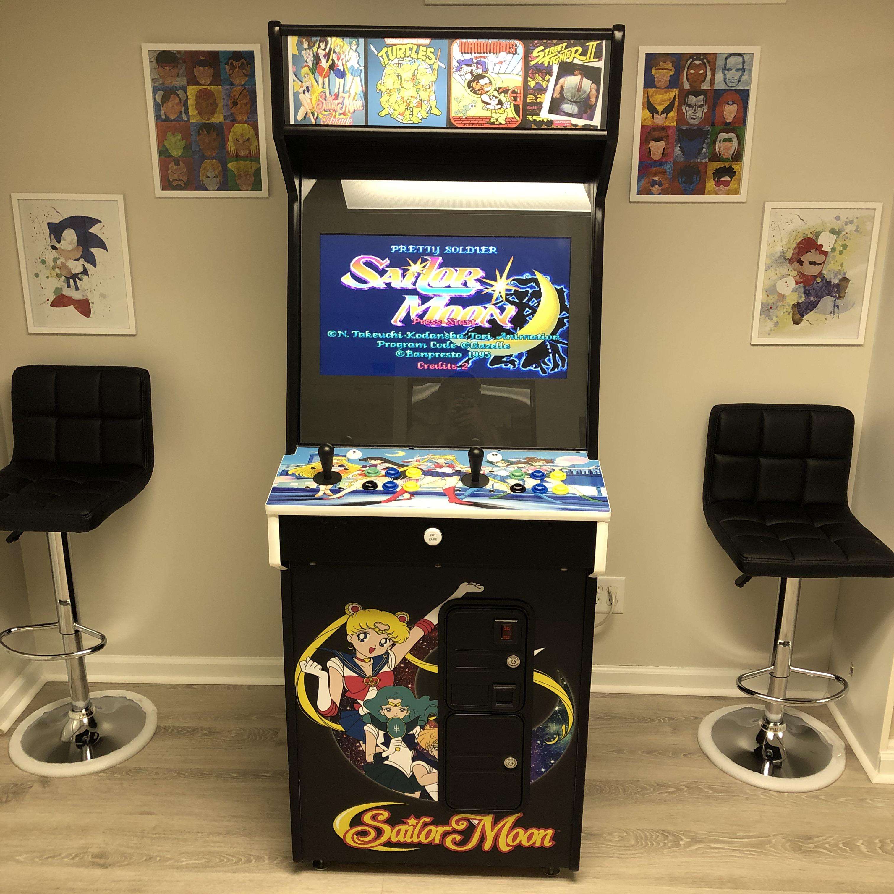 My Custom Sailor Moon Arcade Machine!! | Scrolller