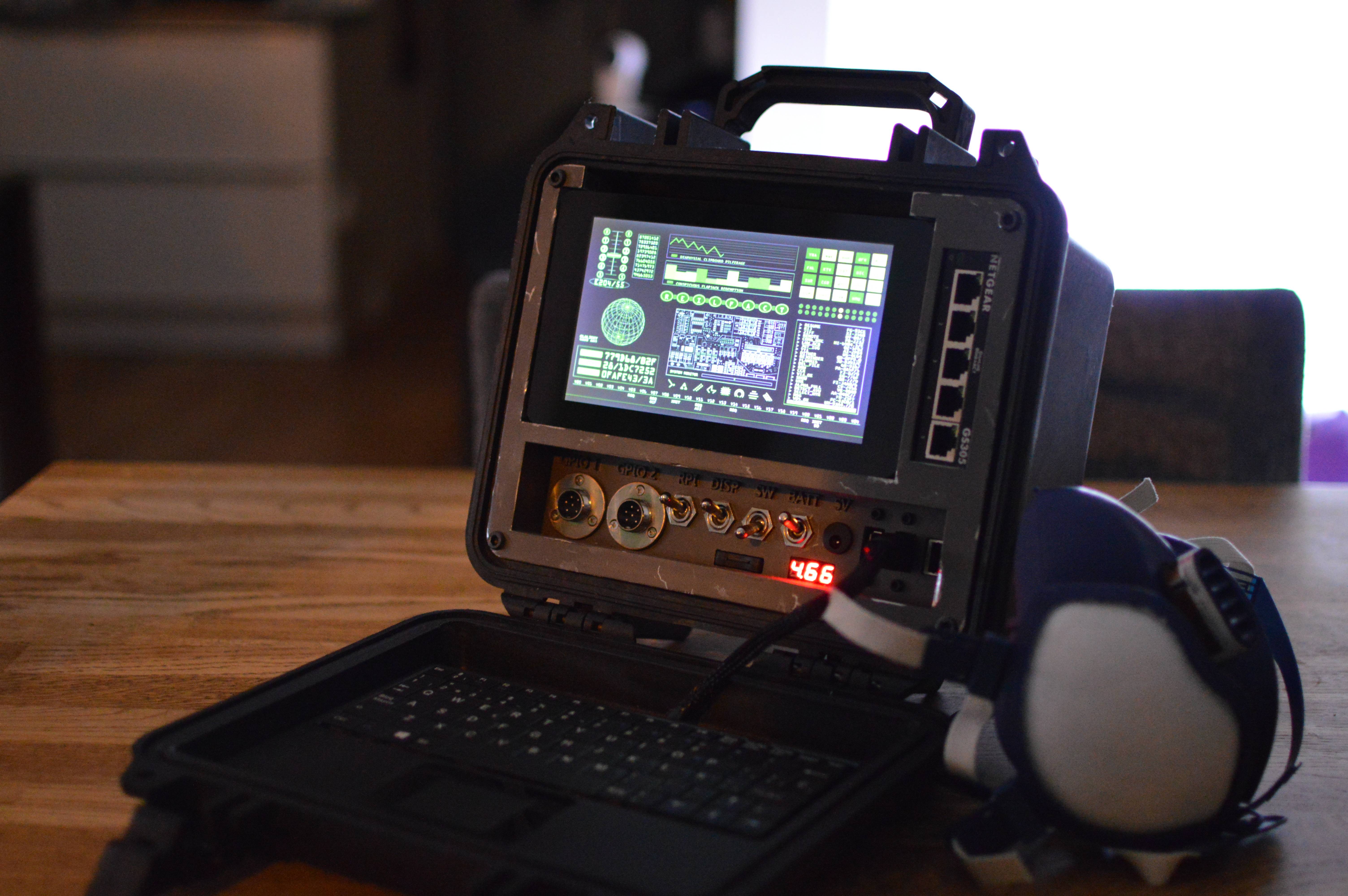 My cyberdeck - Weyland Corp. Edition | Scrolller