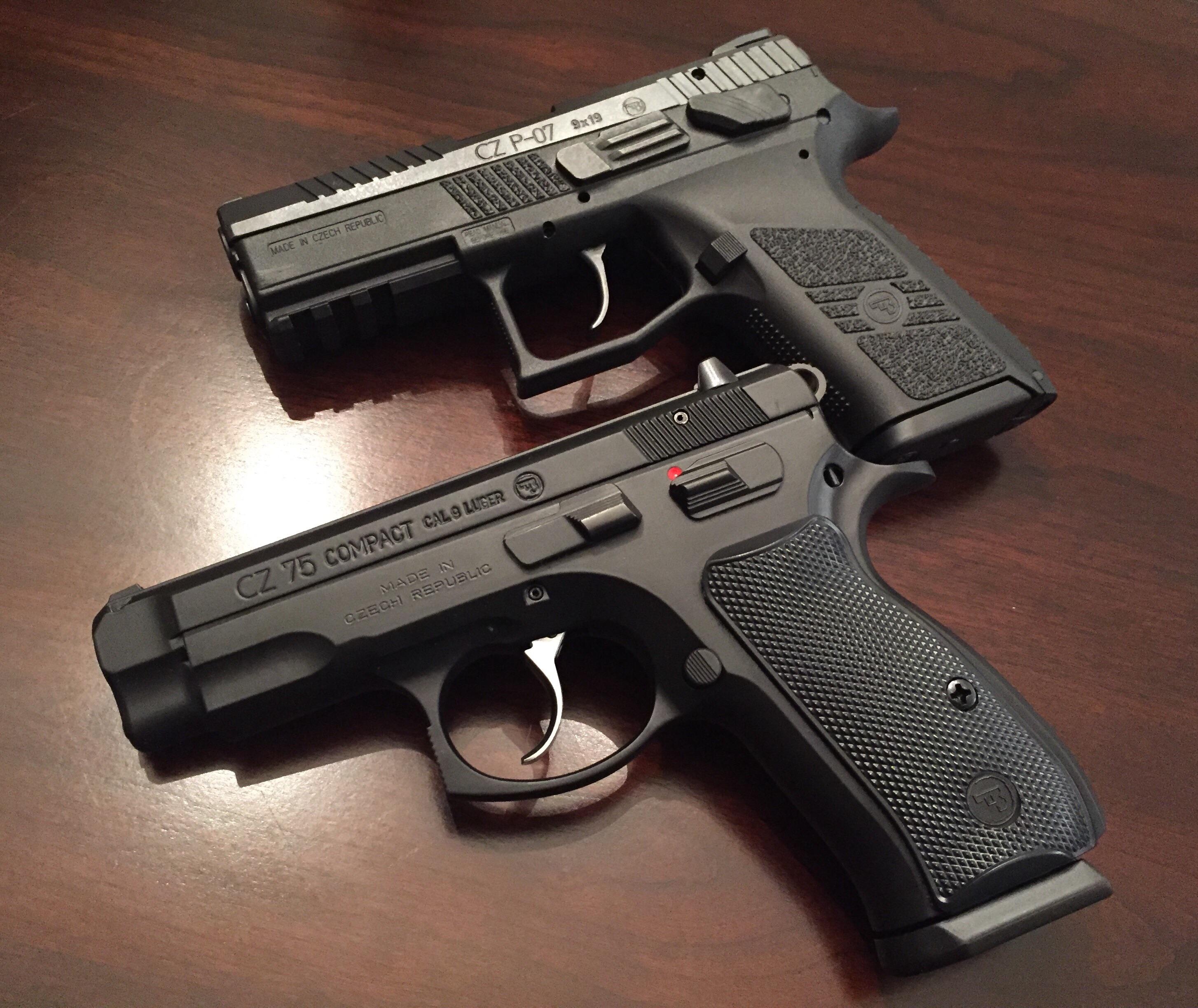 My CZ 75 Compact and P-07 | Scrolller