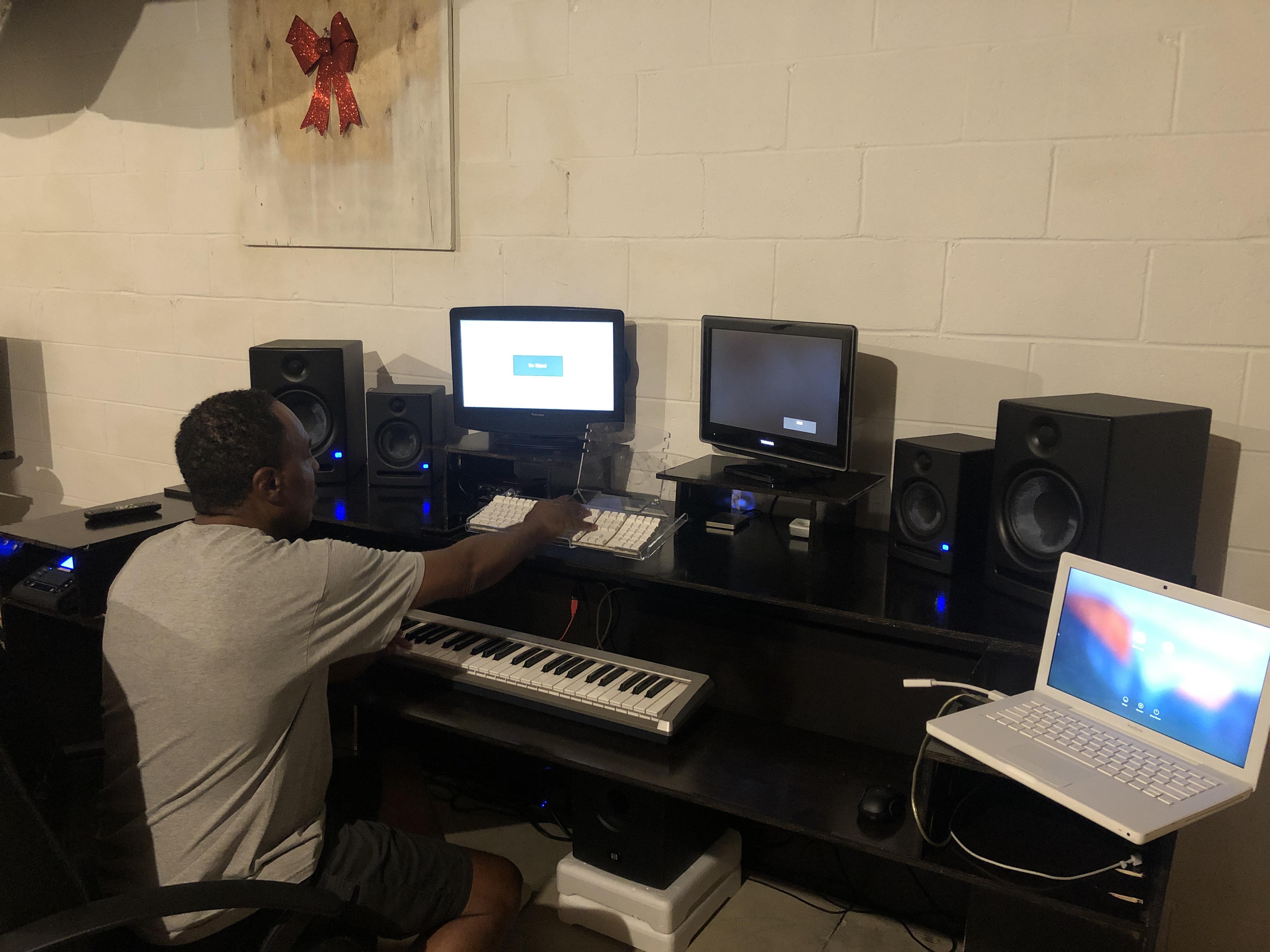 My dad built his dream studio setup in our basement, what do you guys think? | Scrolller