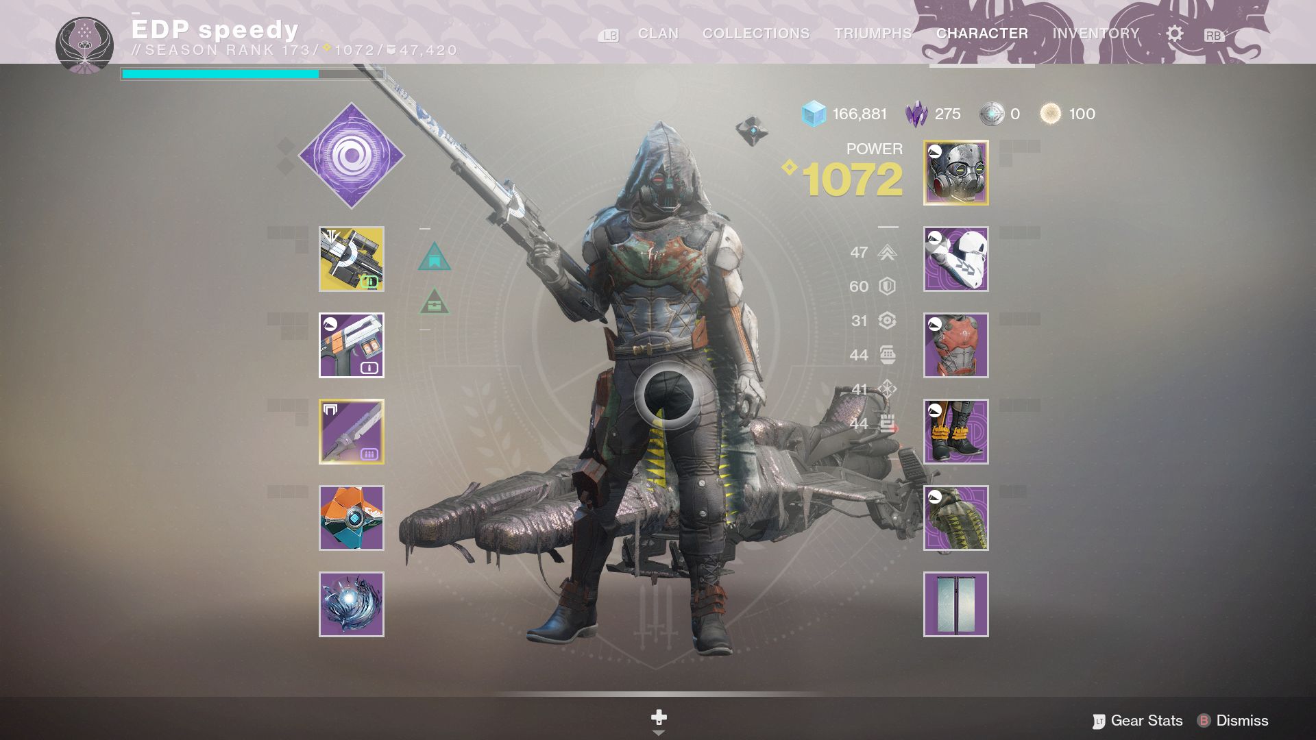 My deathgun inspired hunter | Scrolller