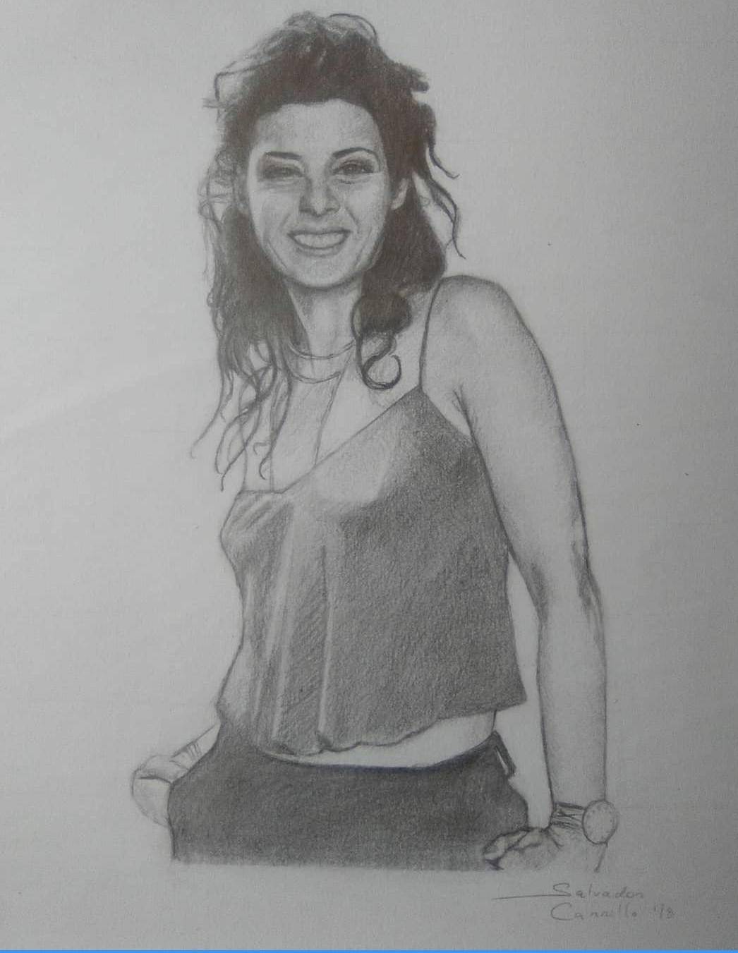 My drawing of Marisa Tomei. Enjoy! | Scrolller