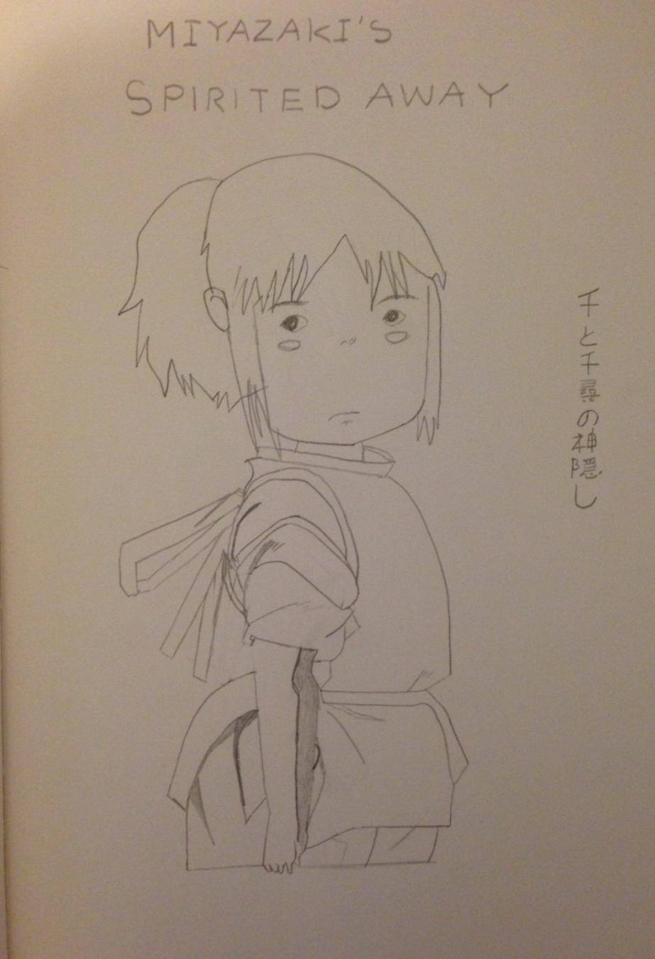 My drawing of Spirited Away | Scrolller