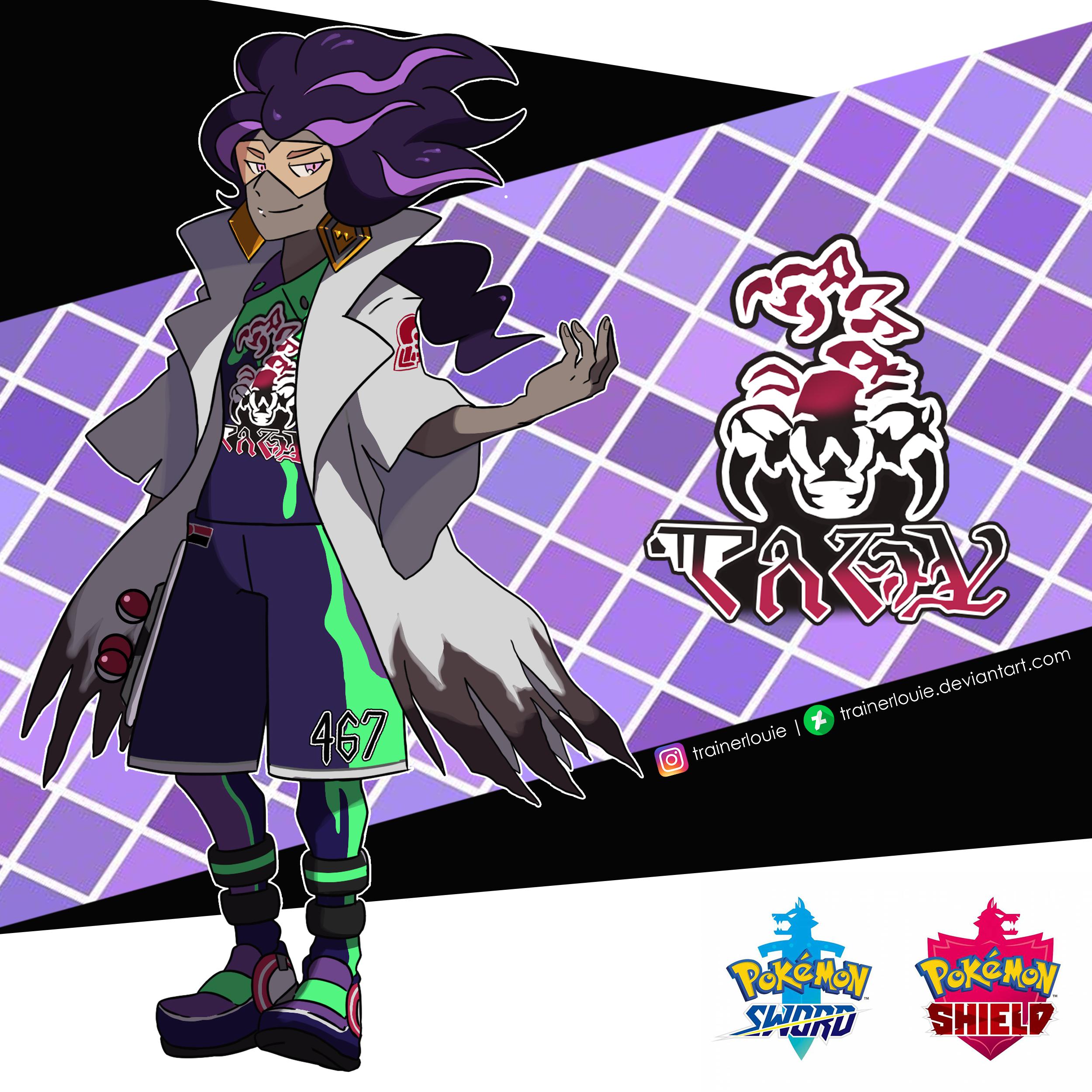My fan made poison type gym leader in Galar Region | Scrolller