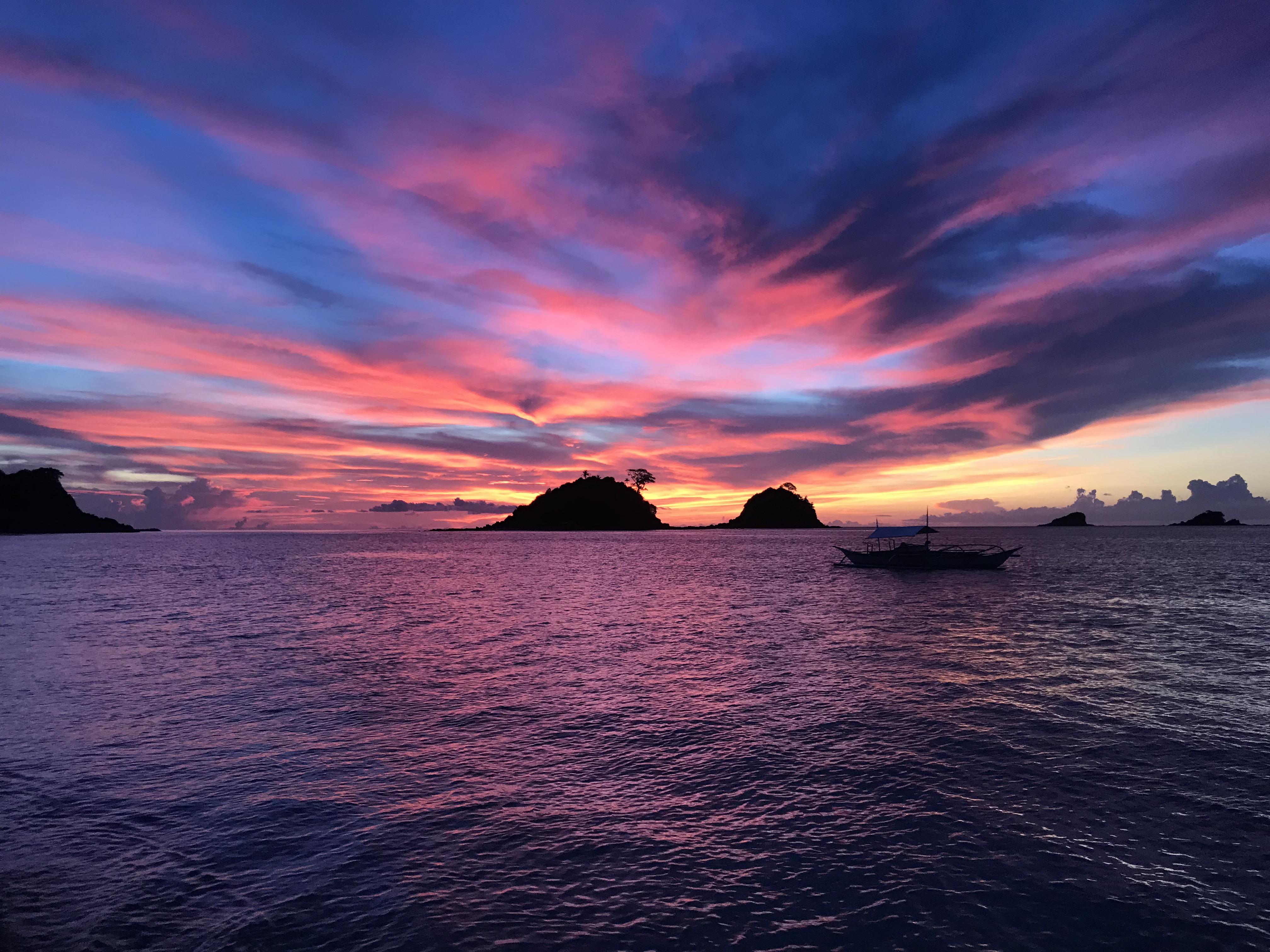 My favourite sunset photo - Napcan beach, philippines | Scrolller