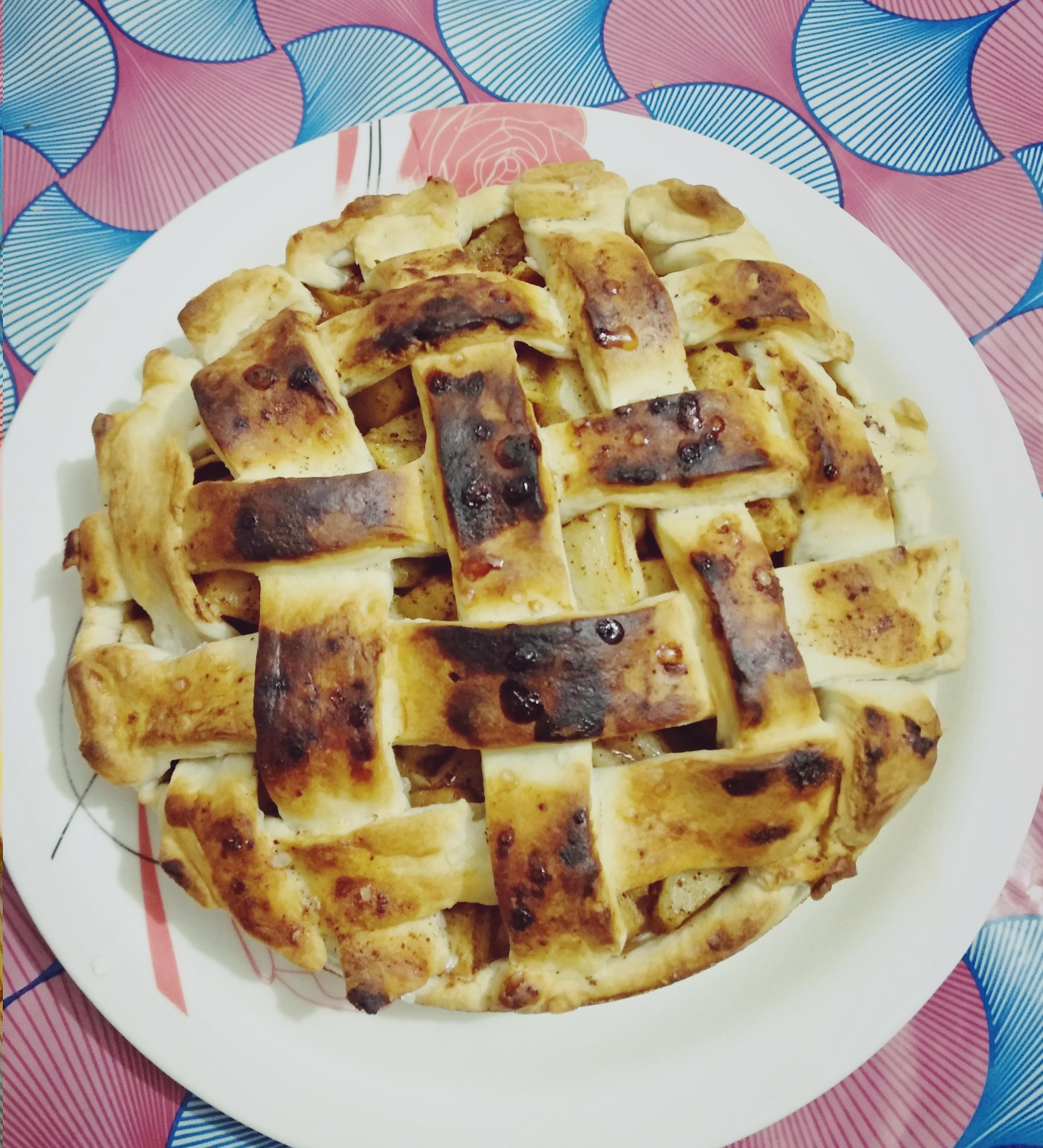 My first apple pie! | Scrolller