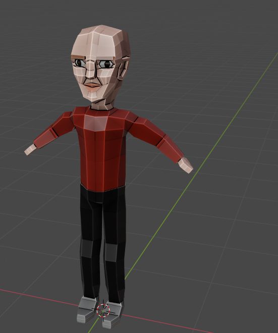 My first attempt at creating a character for my game. Please give me any tips so that i can ...