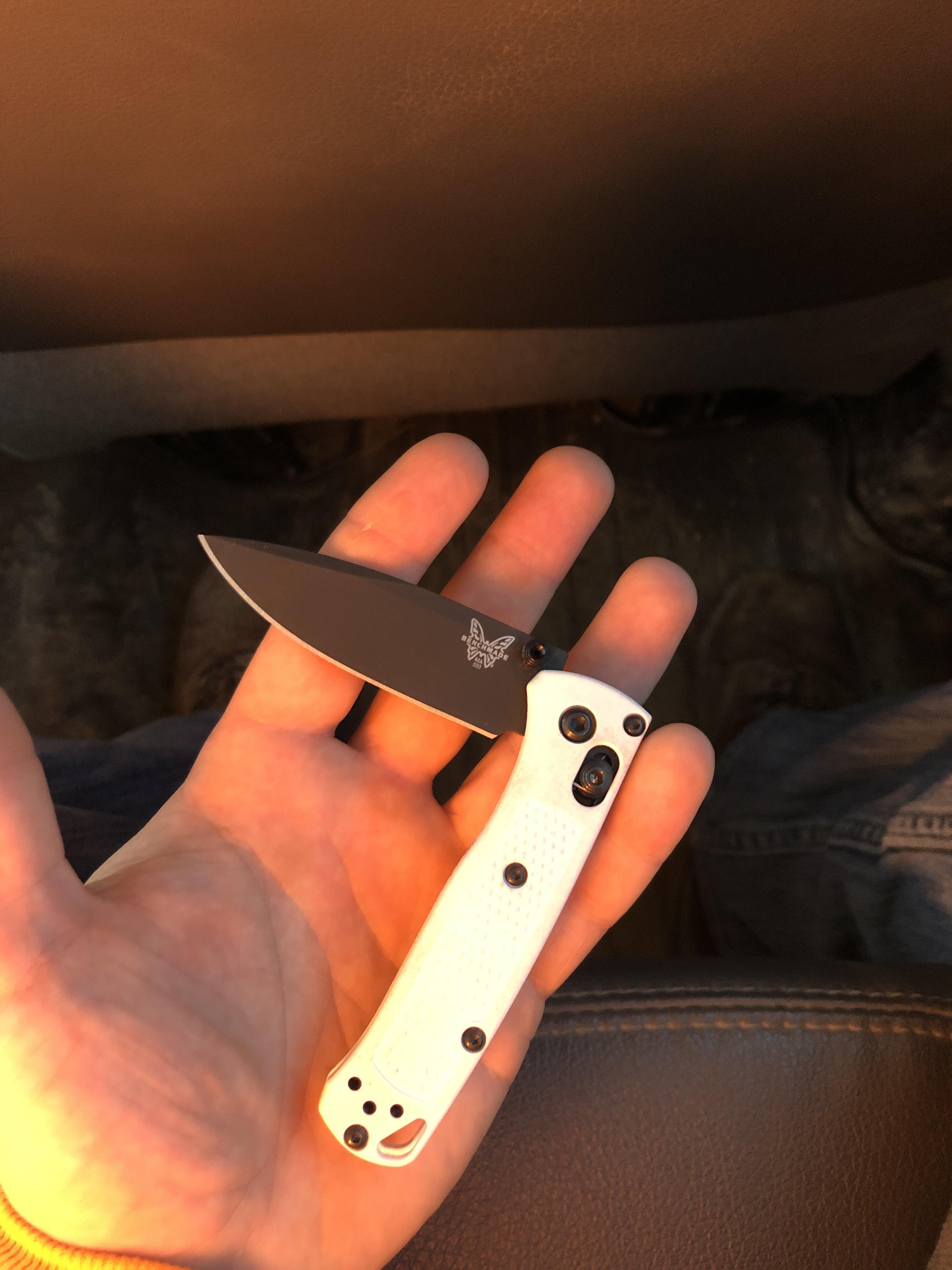 My first Benchmade mini bugout! Feels great and super excited to add it to the EDC. | Scrolller