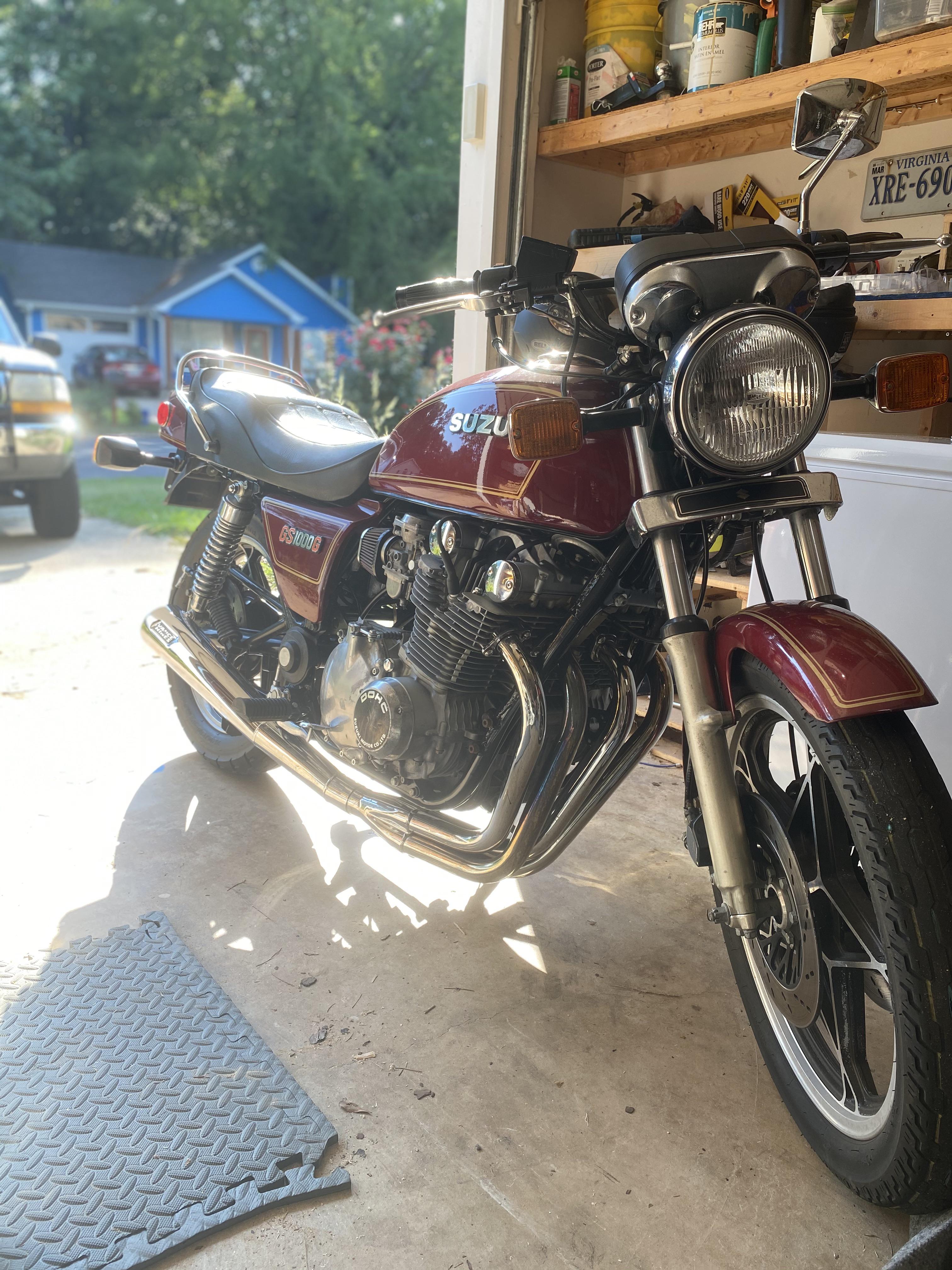 My first bike! 1981 Suzuki GS1000G. | Scrolller