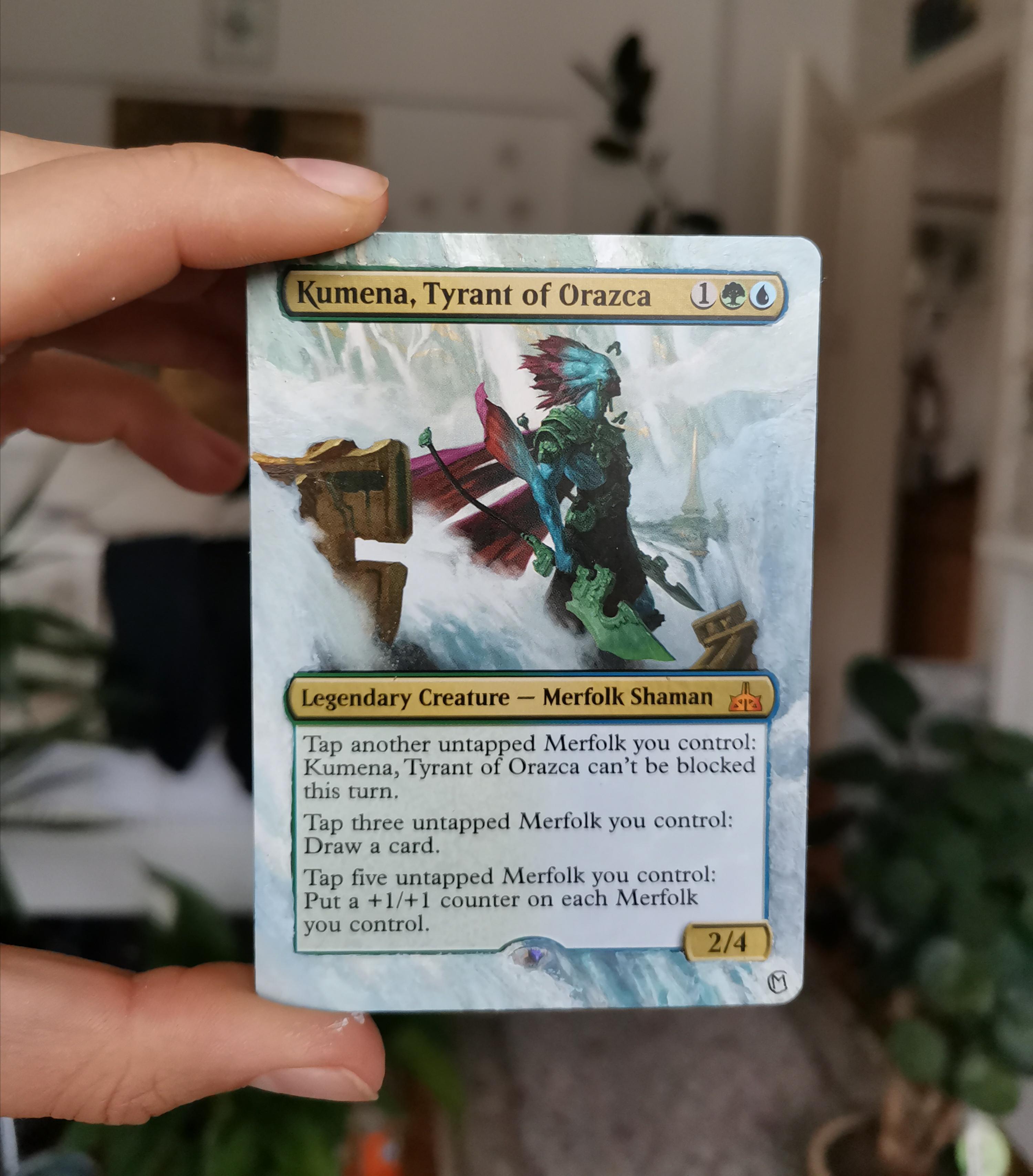 My first commission: A Kumena border extension. | Scrolller