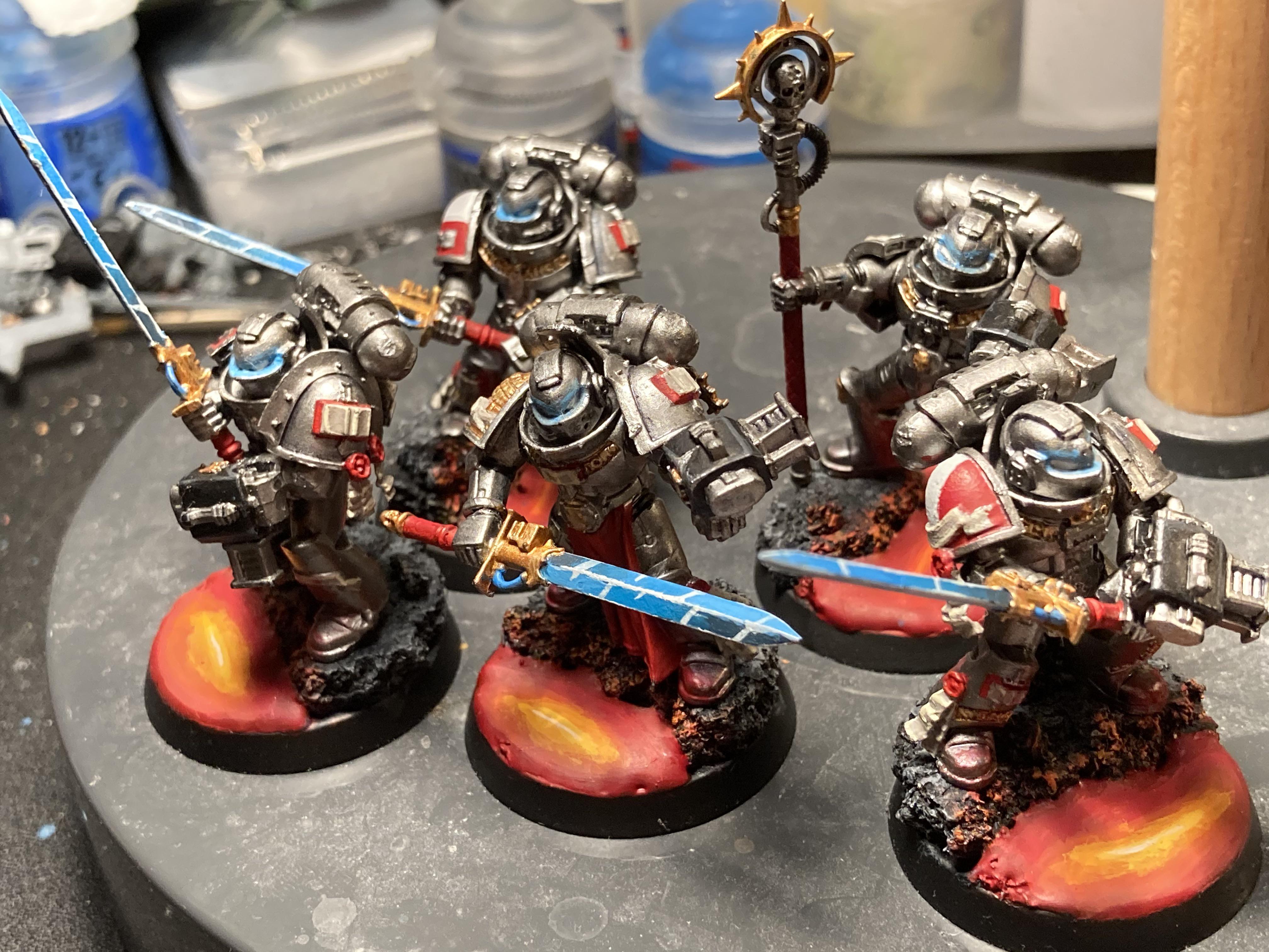 My first completed Grey Knights models. Think they turned out pretty good. | Scrolller