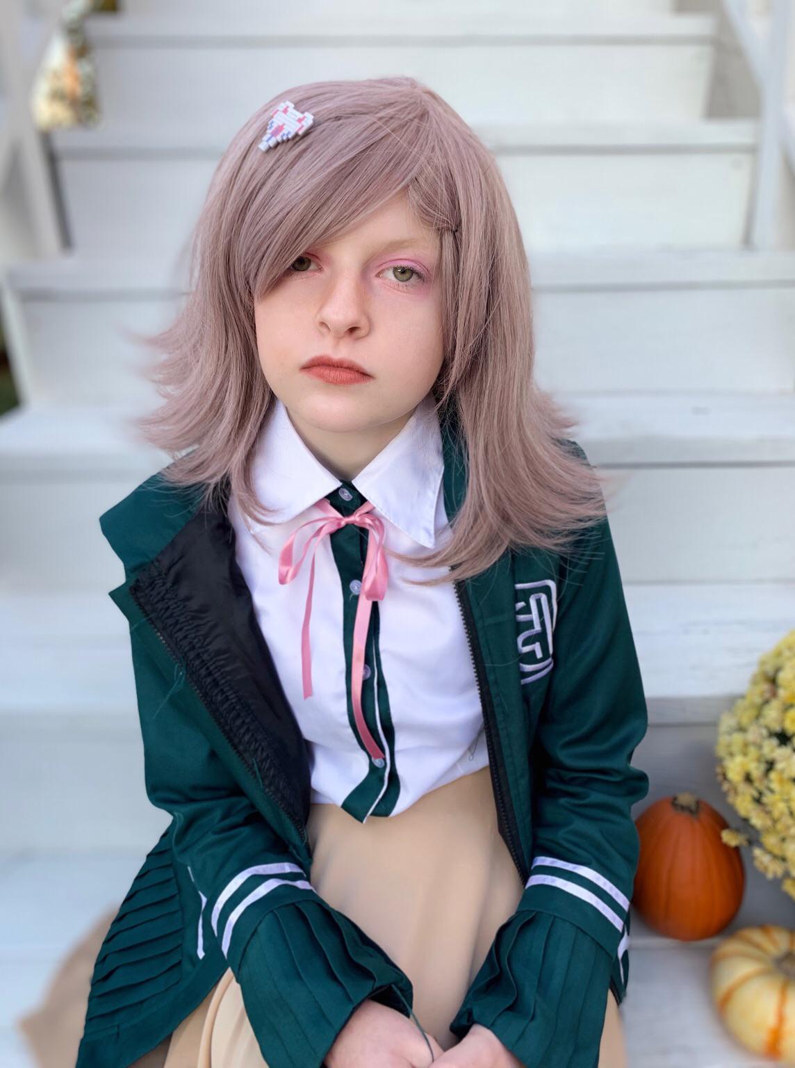 Self Another Picture Of Chiaki Nanami From Danganronpa Goodbye Despair I Had Makeup On And