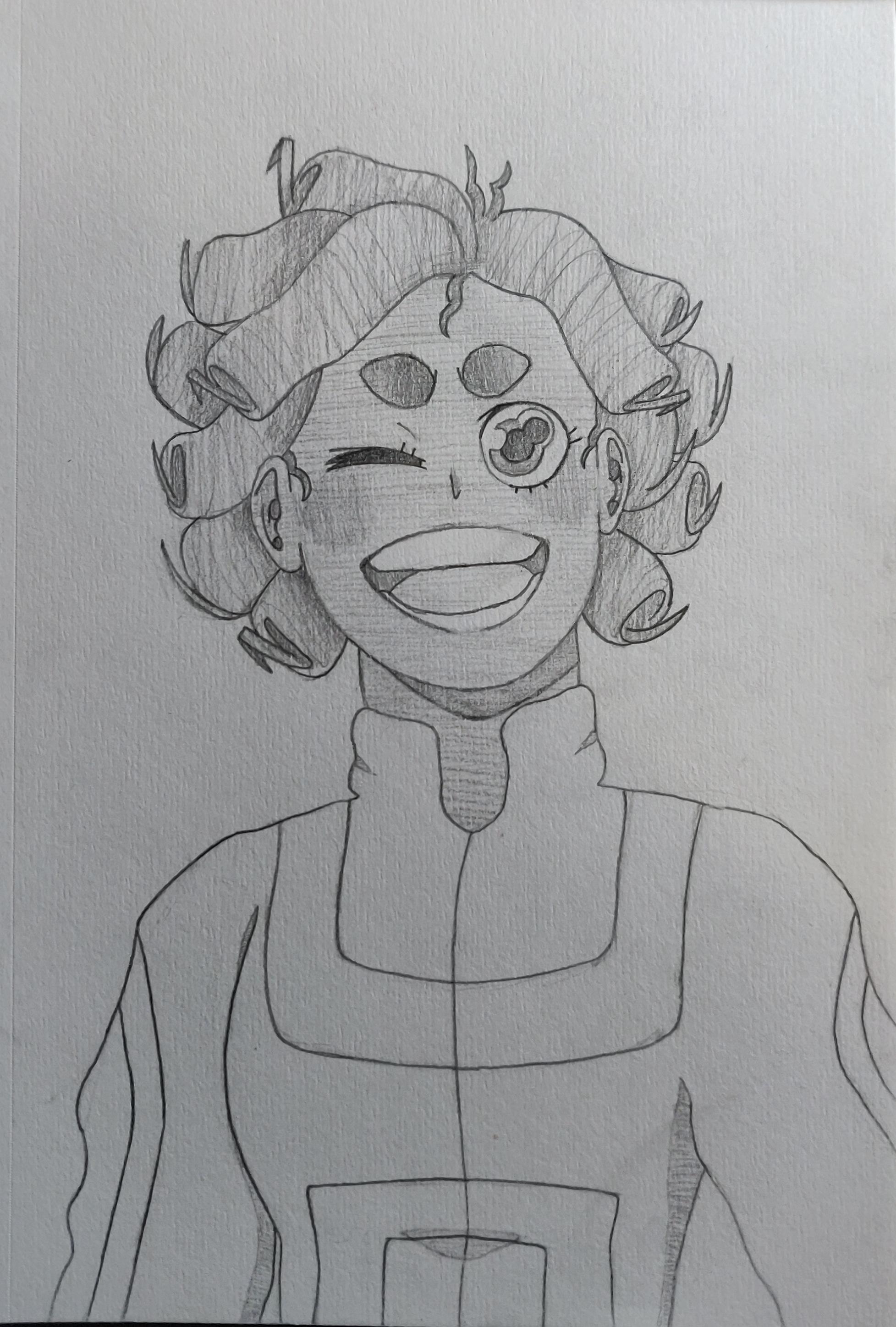 My first drawing of my OC, Takei Juno! | Scrolller