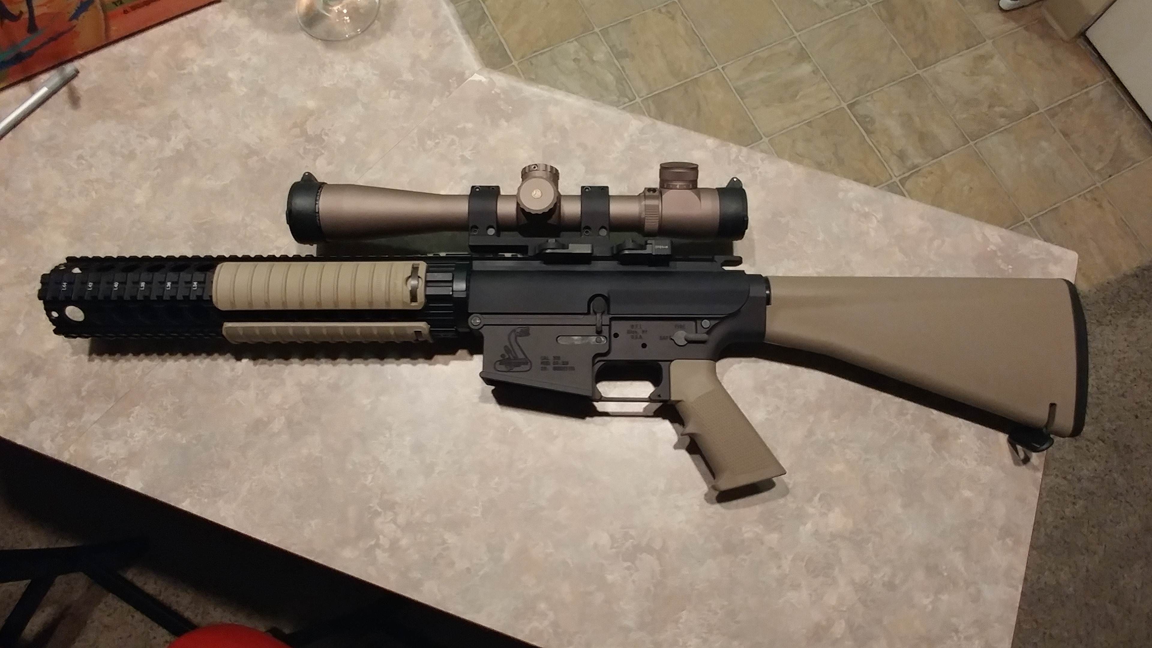 My first ever AR build. I think its off to a good start! | Scrolller