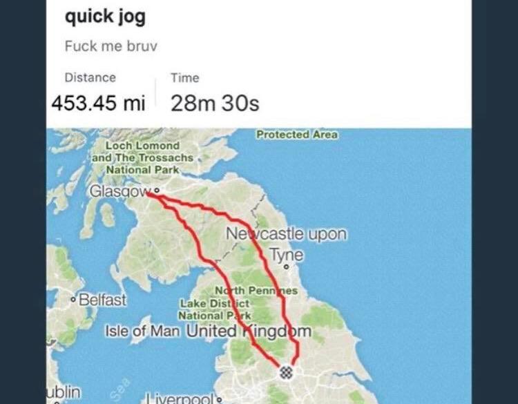 My first ever barefoot run | Scrolller