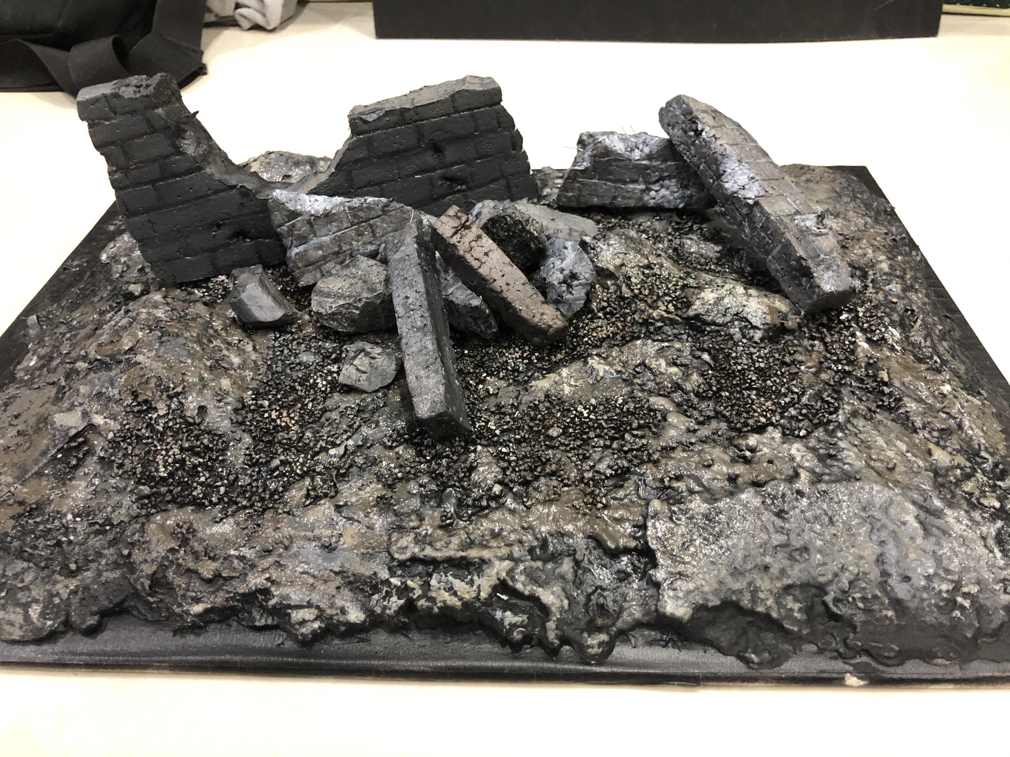 My first ever rubble diorama!!! | Scrolller