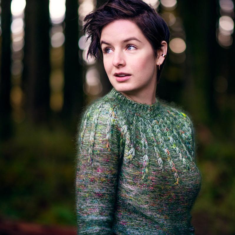 My first ever sweater pattern “Sorrel” designed with my best good ...