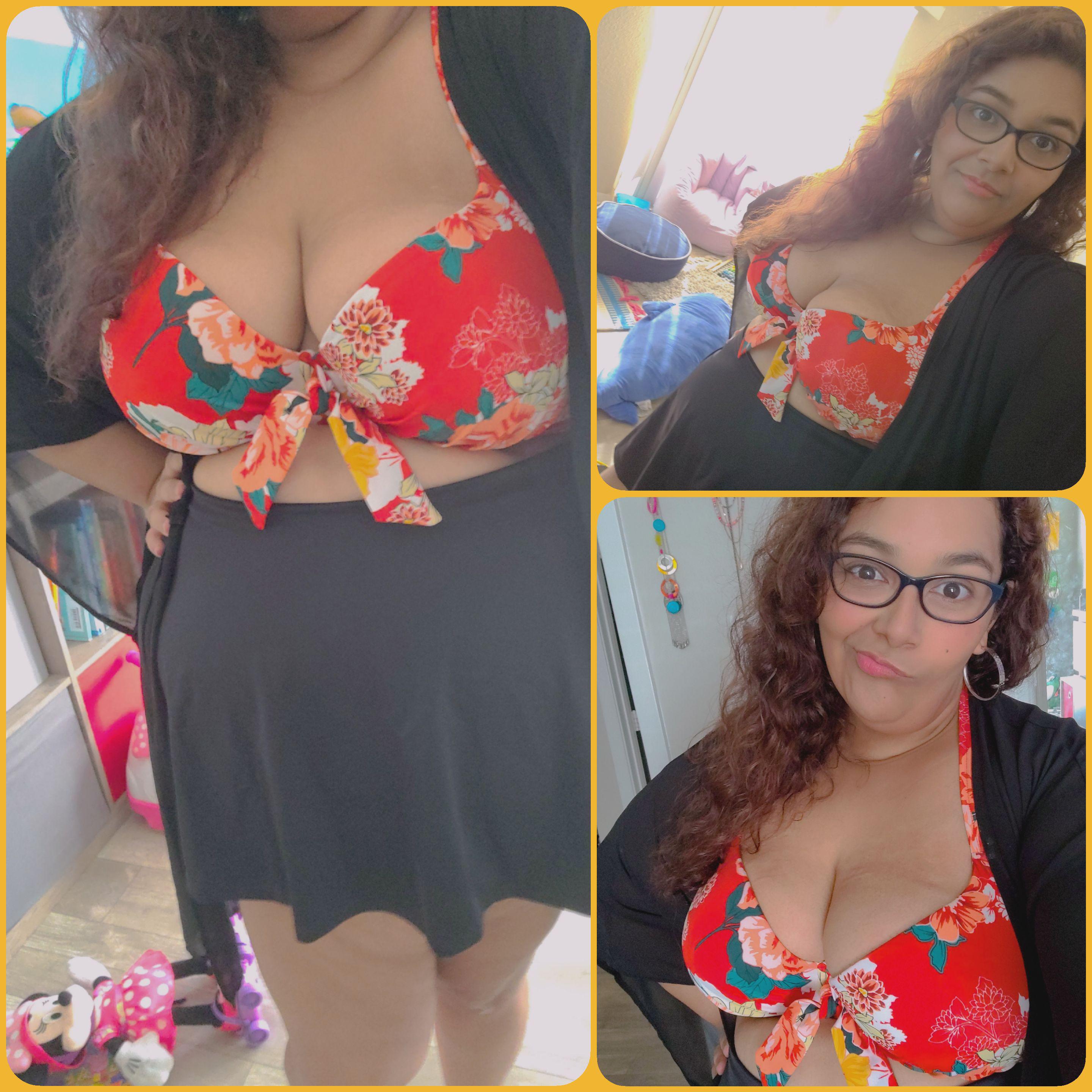 My first ever two piece swimsuit. Thick and perfect 🥰 | Scrolller