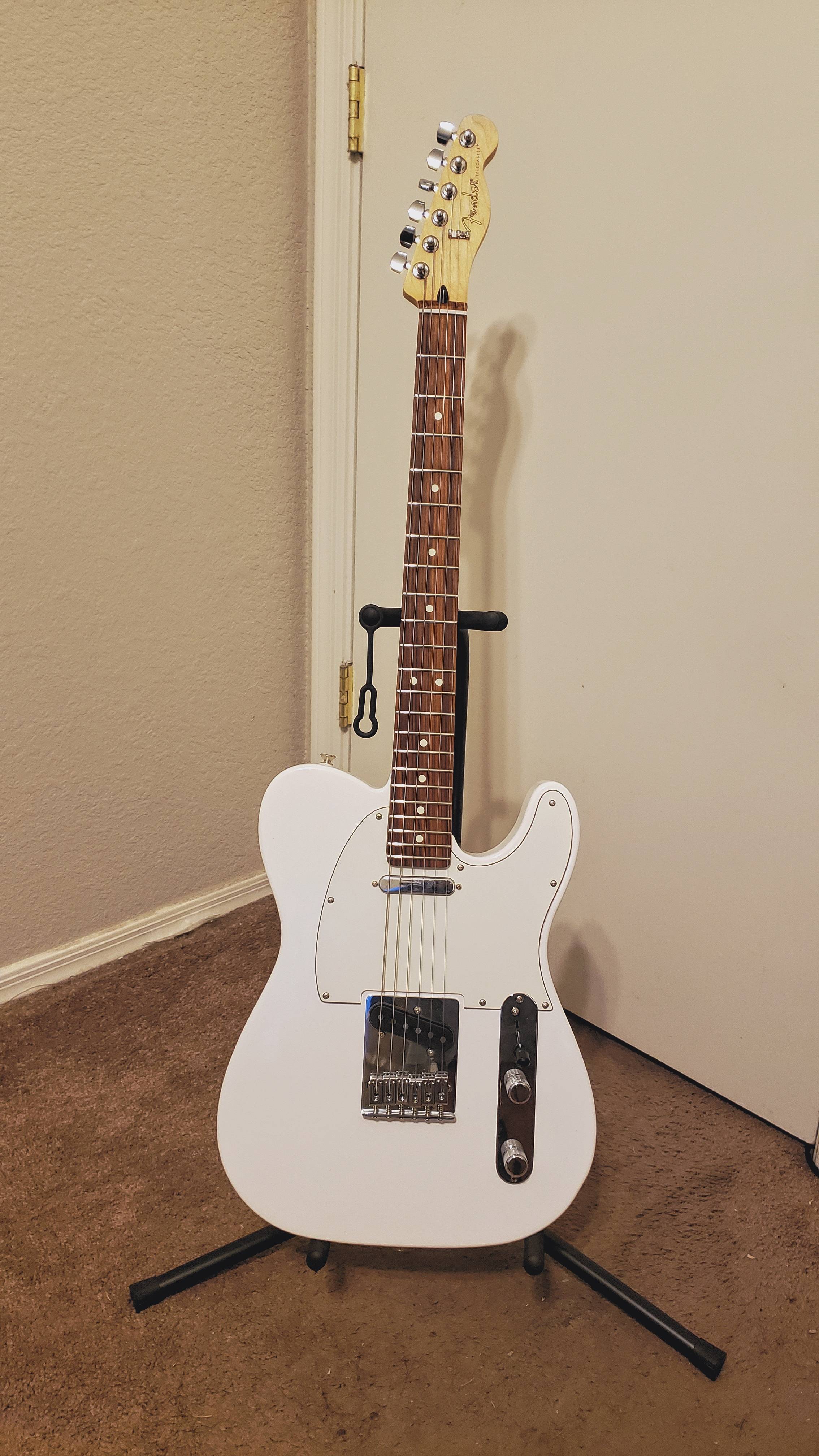 My first fender telecaster. Can you spot the minor modifications? | Scrolller