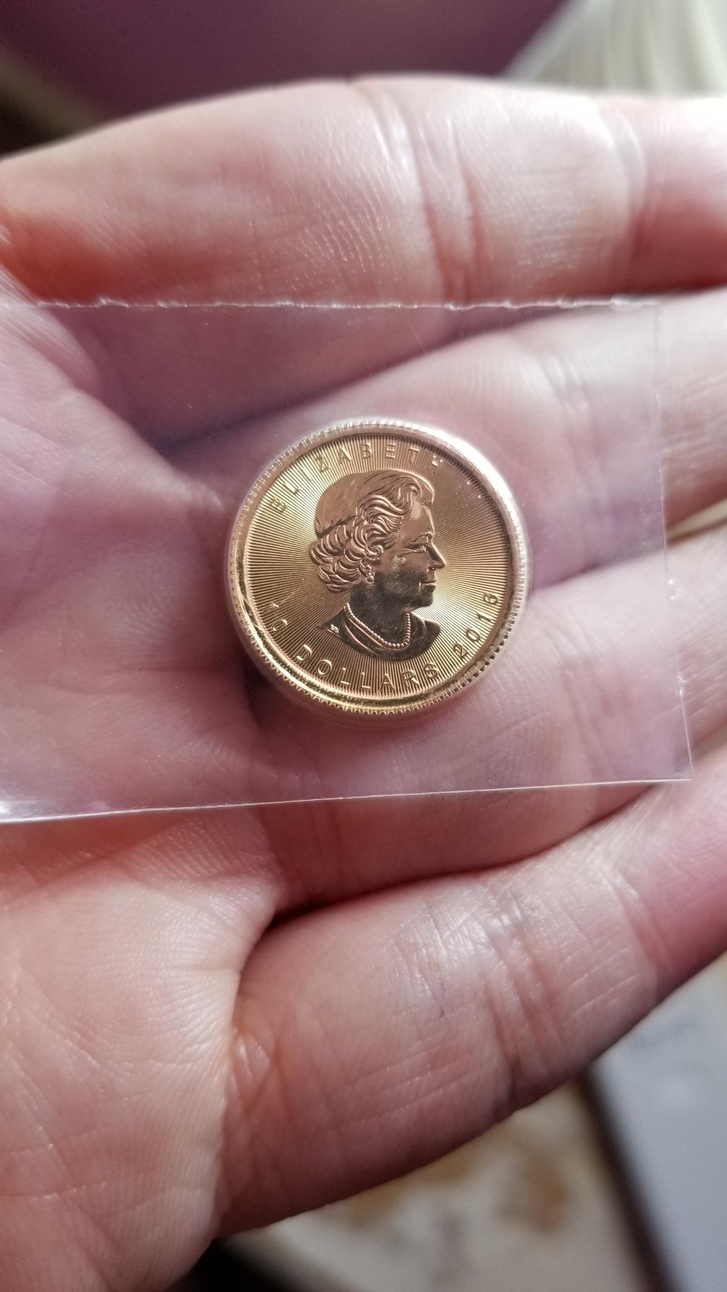 My first gold piece | Scrolller