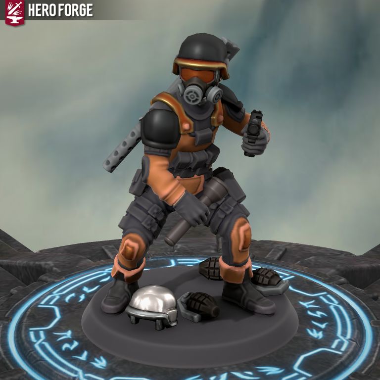 My First hero forge creation Epslion-11 | Scrolller