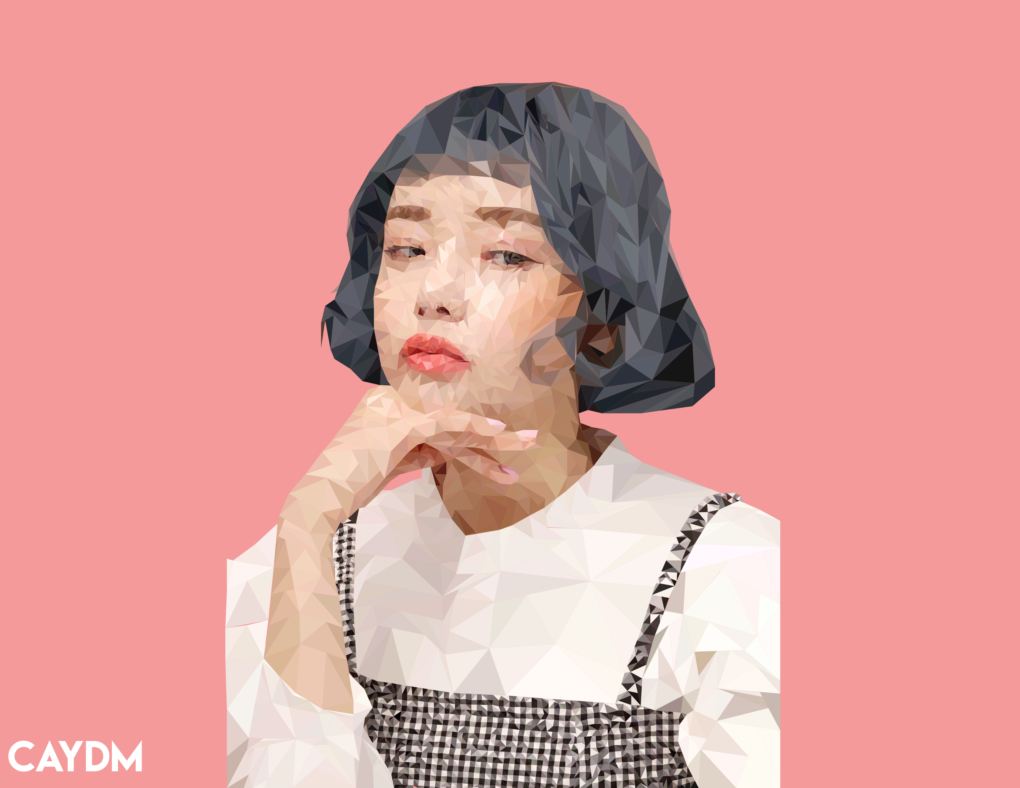 My first low poly portrait in AI | Scrolller